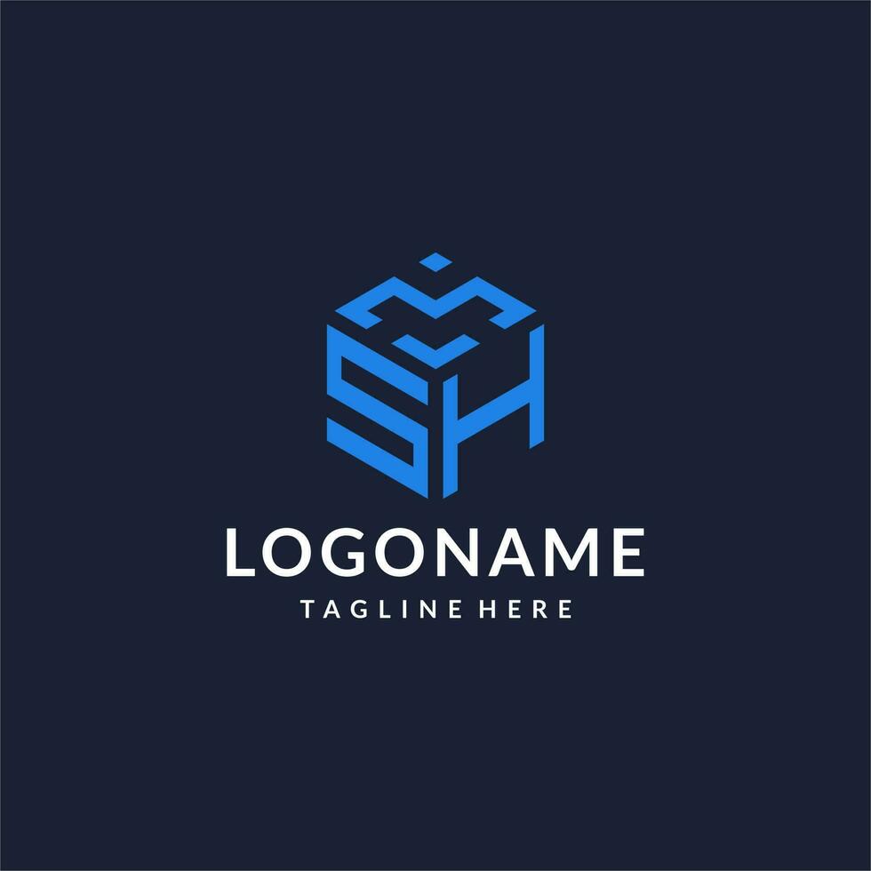 SH logo hexagon designs, best monogram initial logo with hexagonal ... SH logo hexagon designs, best monogram initial logo with hexagonal ...