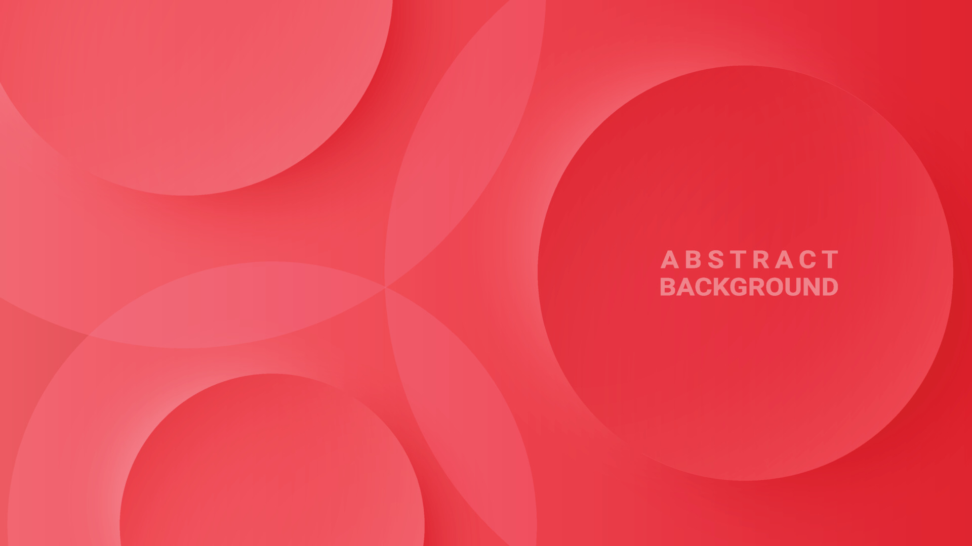 Abstract Red Gradient Vector Background Elegant Circle Shape 23472005