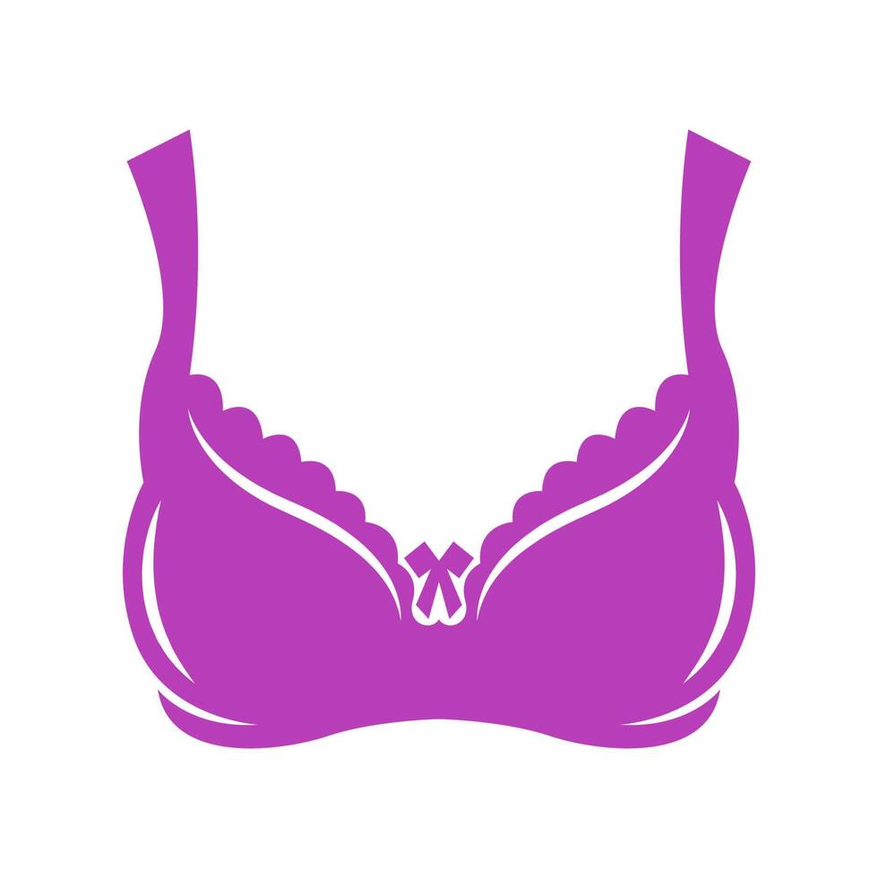 Bra icon logo design 23472791 Vector Art at Vecteezy