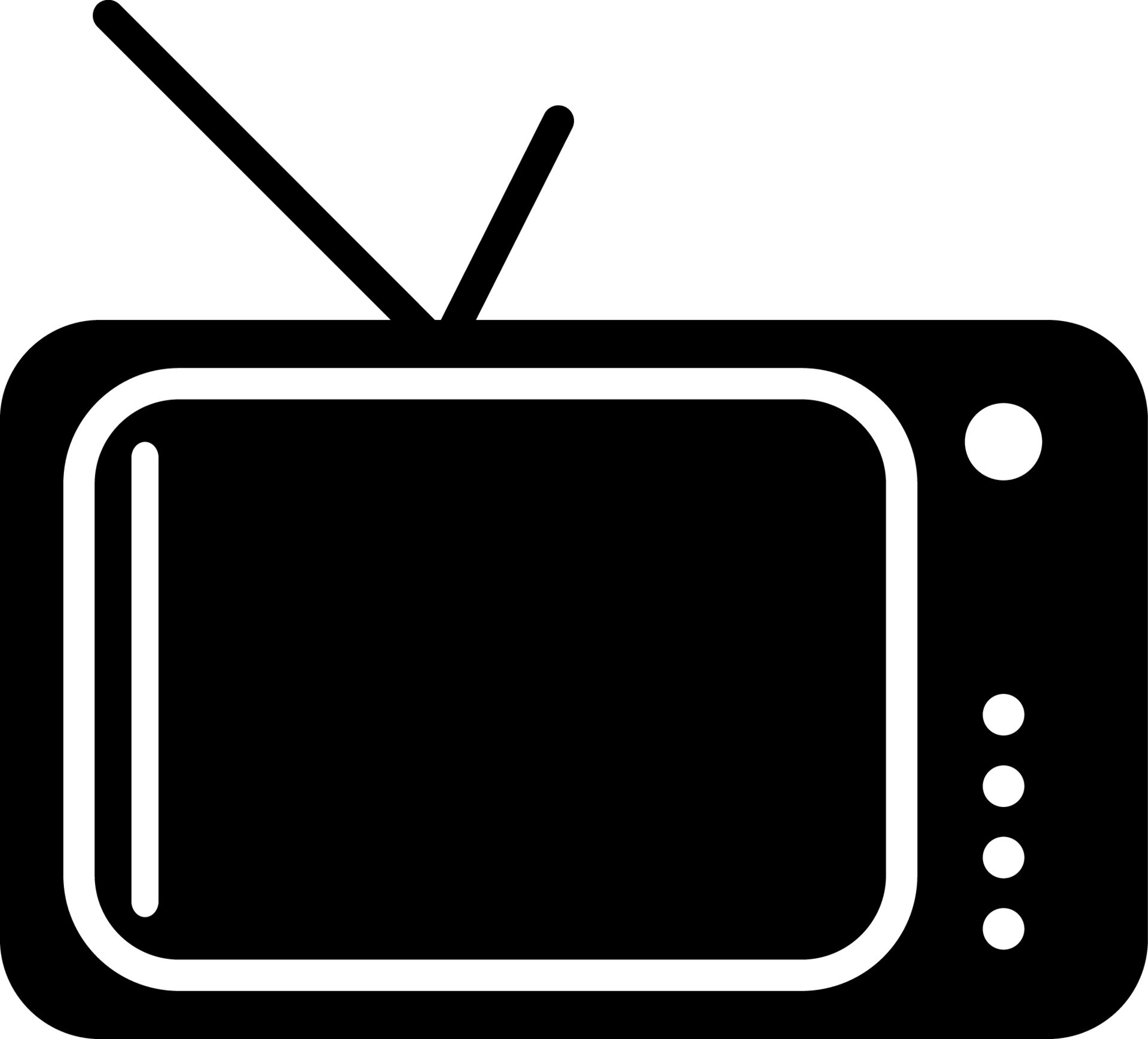 TV icon vector illustration 23473627 Vector Art at Vecteezy