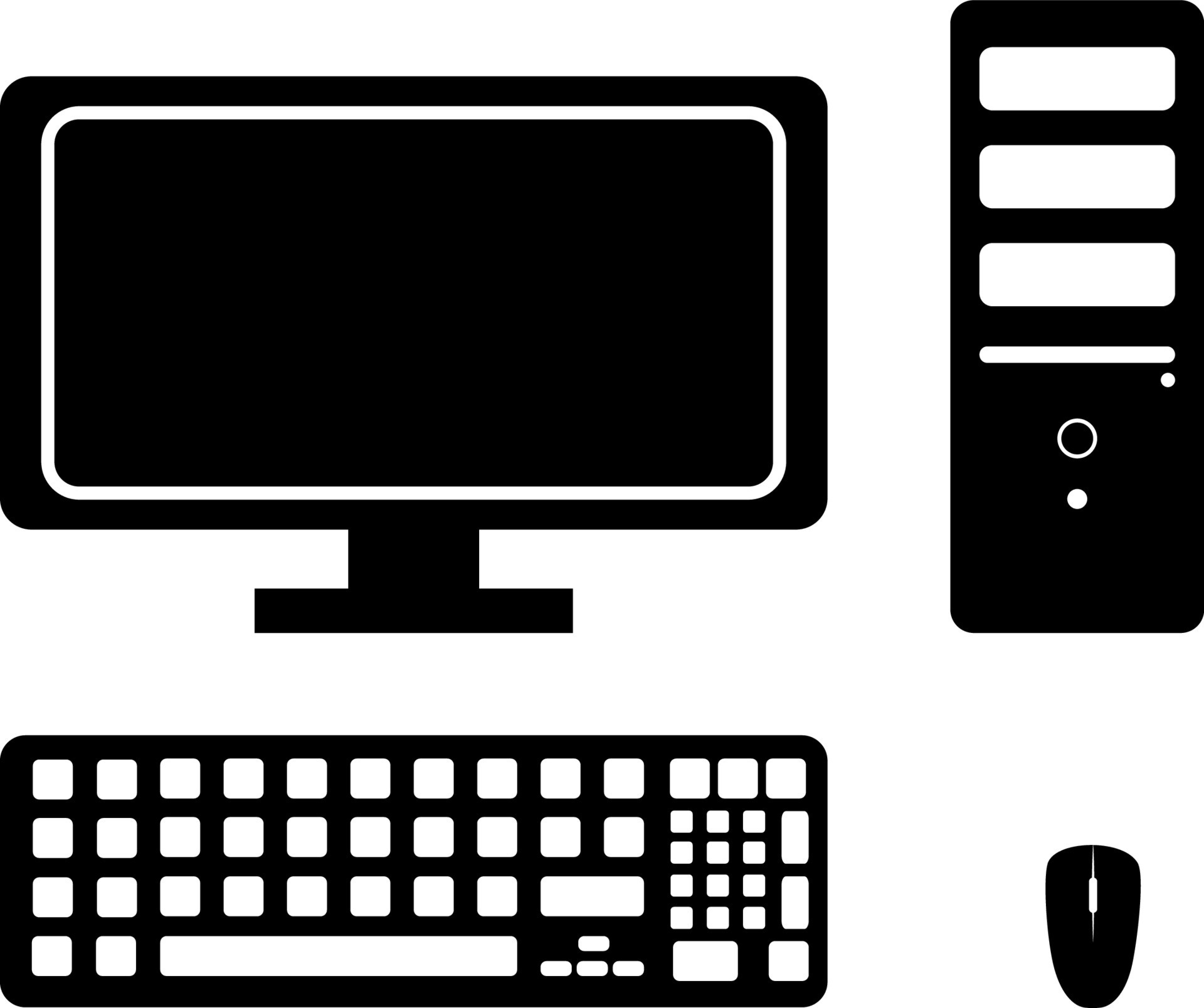 a computer icon vector illustration 23474026 Vector Art at Vecteezy