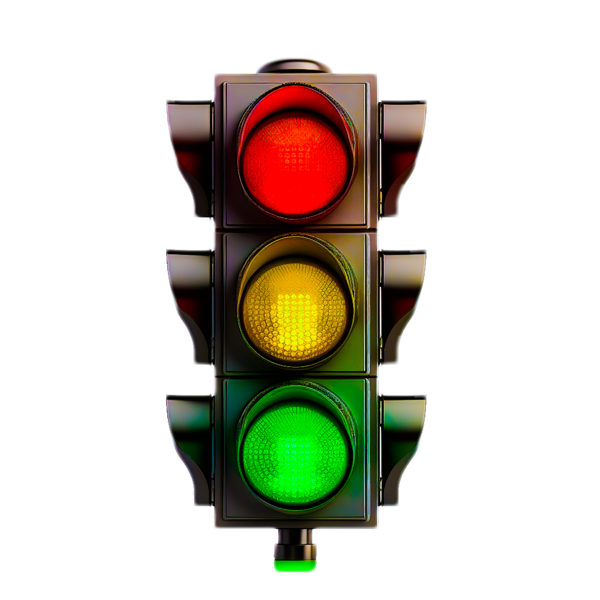 Traffic Signals Illustration 23477665 Png