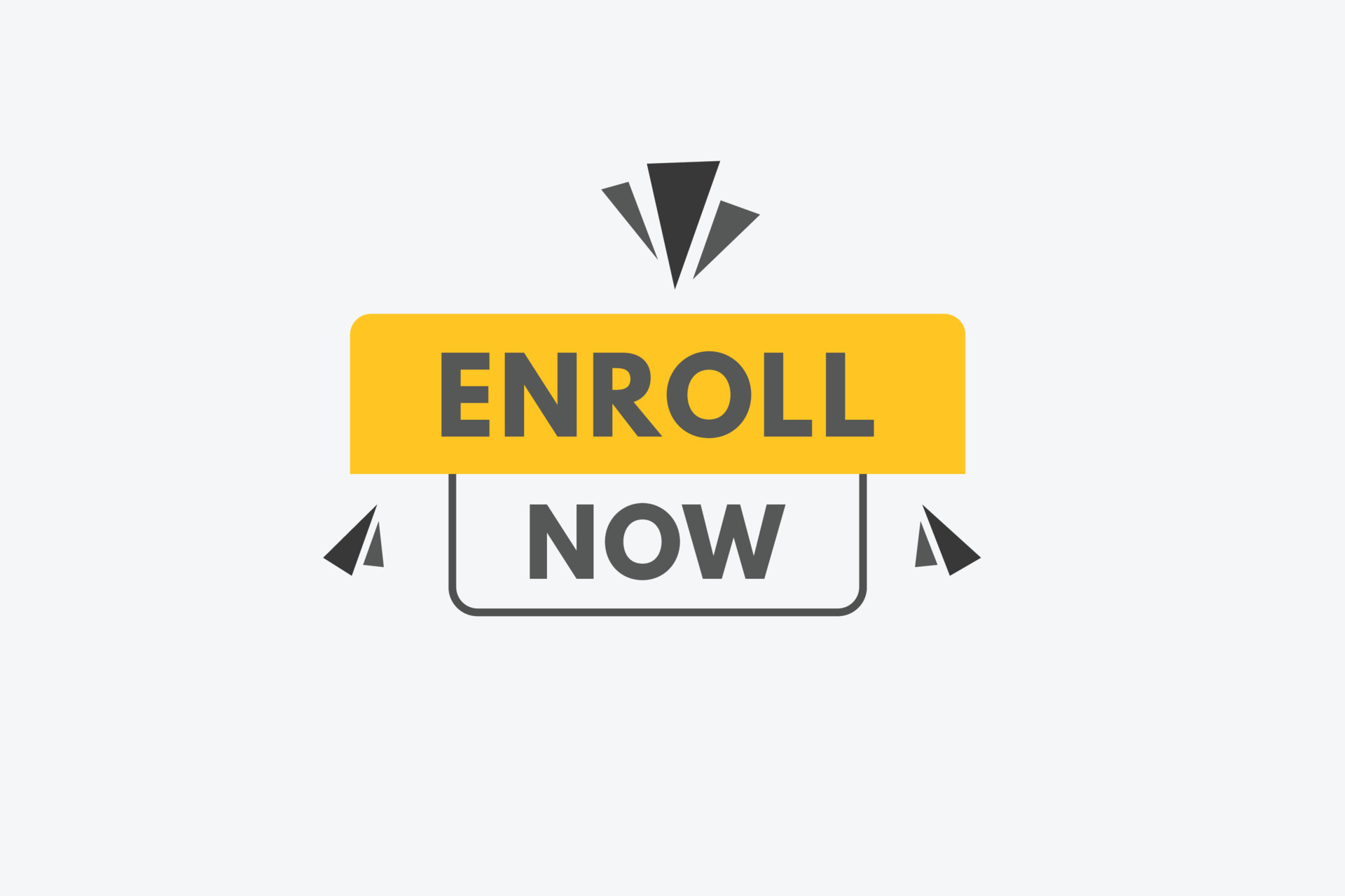 Enroll Now text Button. Enroll Now Sign Icon Label Sticker Web Buttons ... Enroll Now text Button. Enroll Now Sign Icon Label Sticker Web Buttons ...