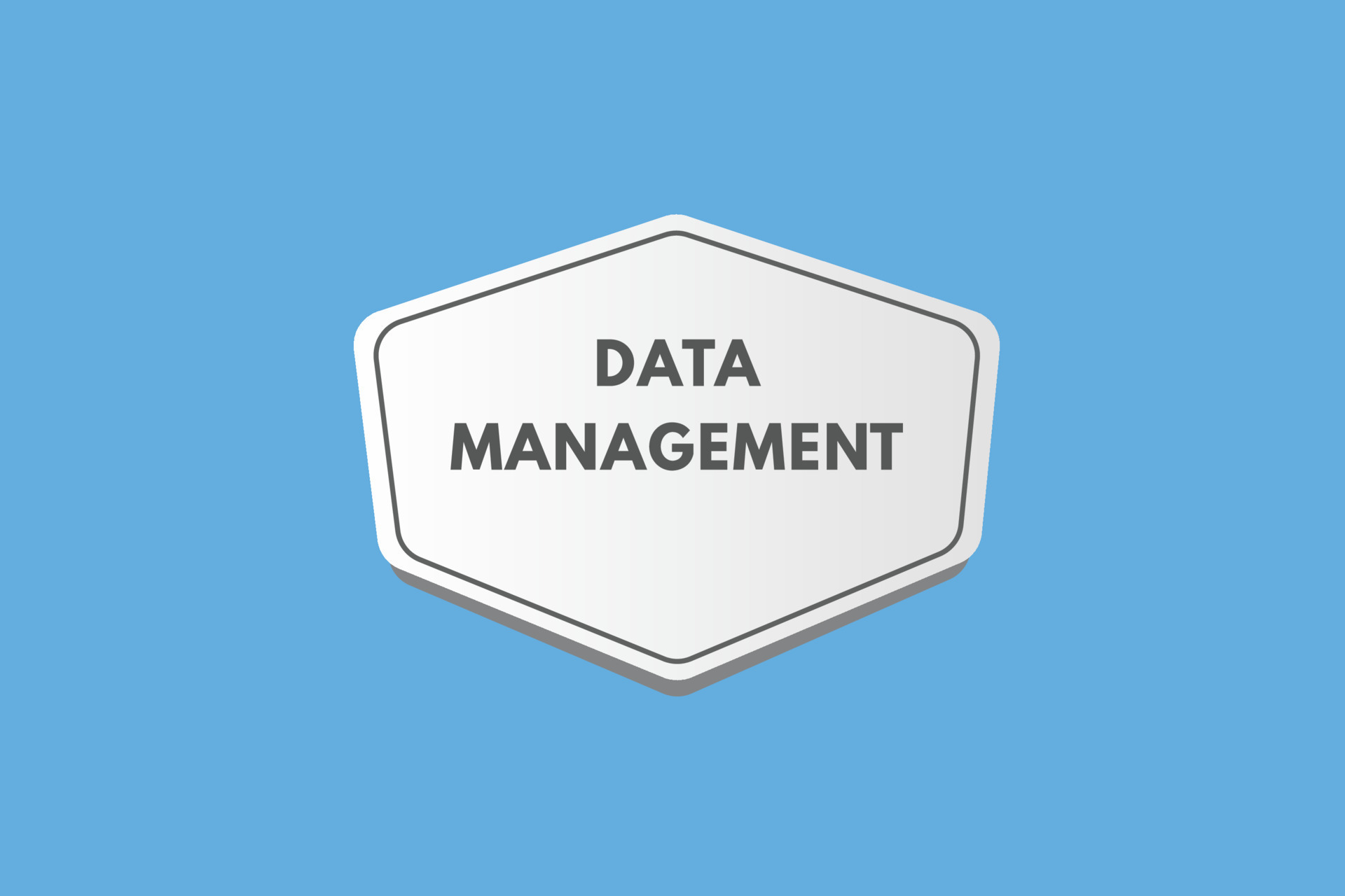 Data Management text Button. Data Management Sign Icon Label Sticker ...