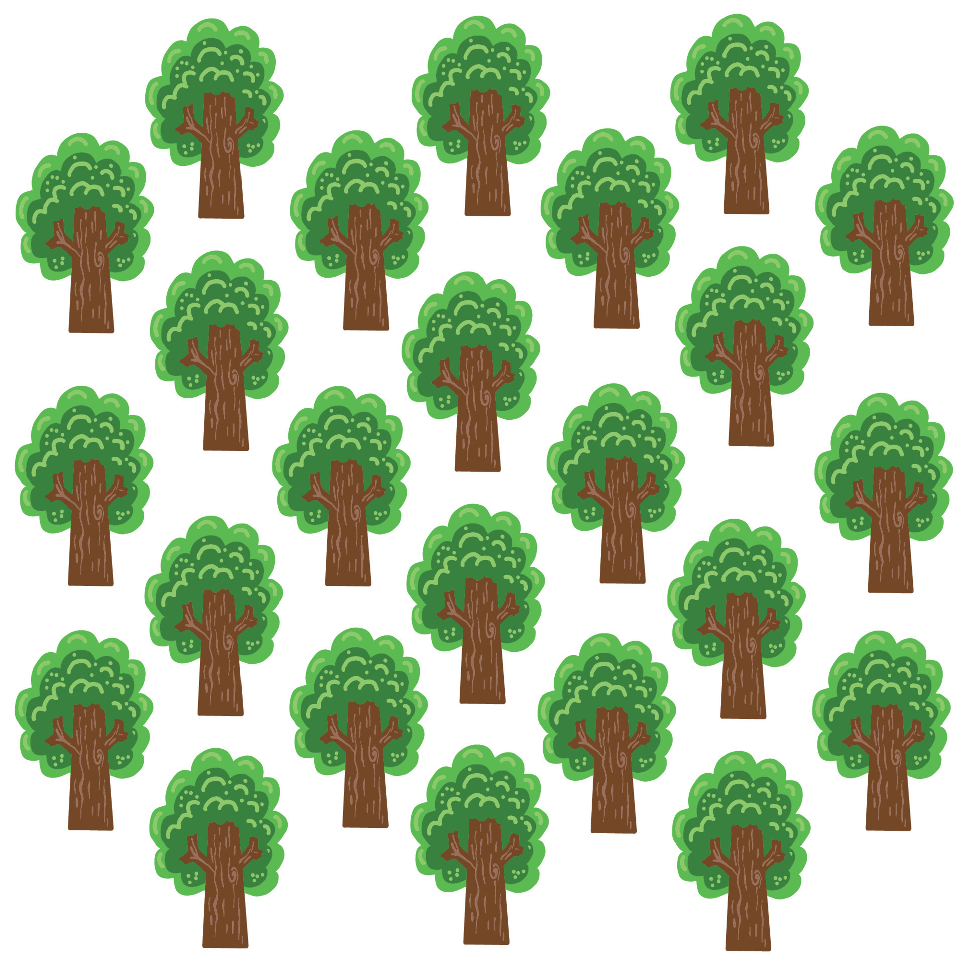 Big trunk tree seamless pattern ,good for graphic design resources ...