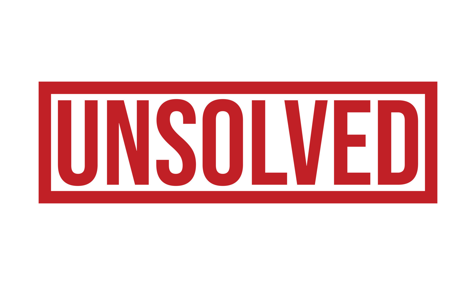 Unsolved Rubber Stamp Seal Vector 23482695 Vector Art at Vecteezy Unsolved Rubber Stamp Seal Vector 23482695 Vector Art at Vecteezy
