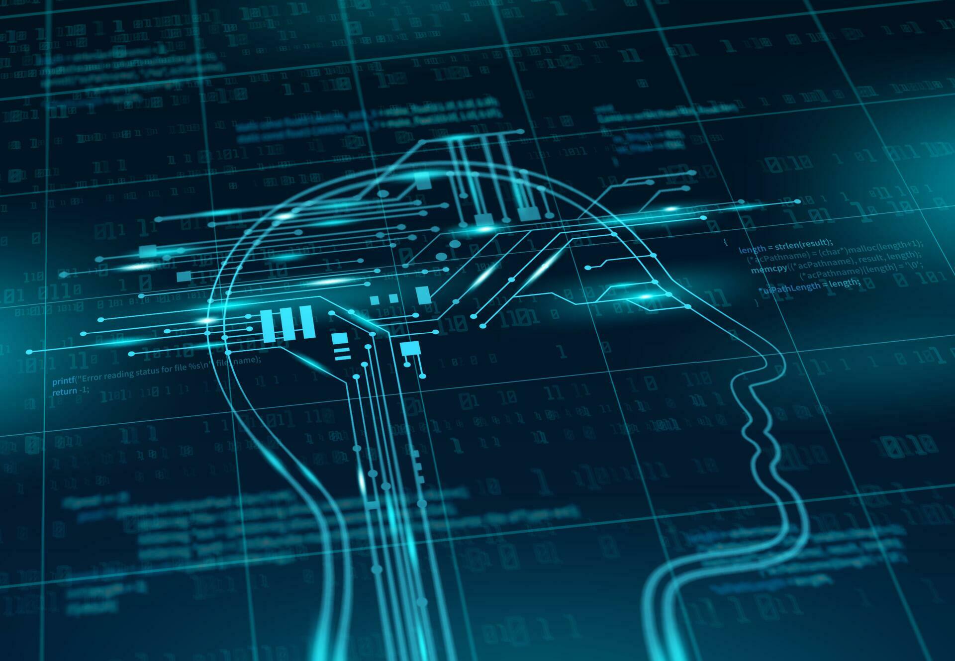 AI, big data and machine learning technology 23486341 Vector Art at ...