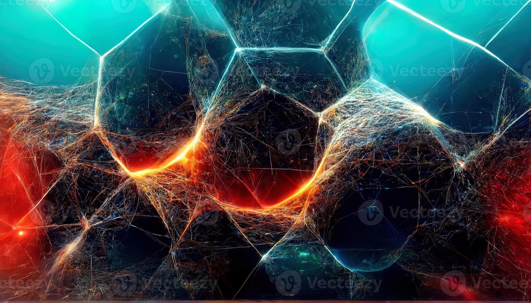 abstract tech background Floating Numbers HUD Background Matrix particles grid virtual reality ...
