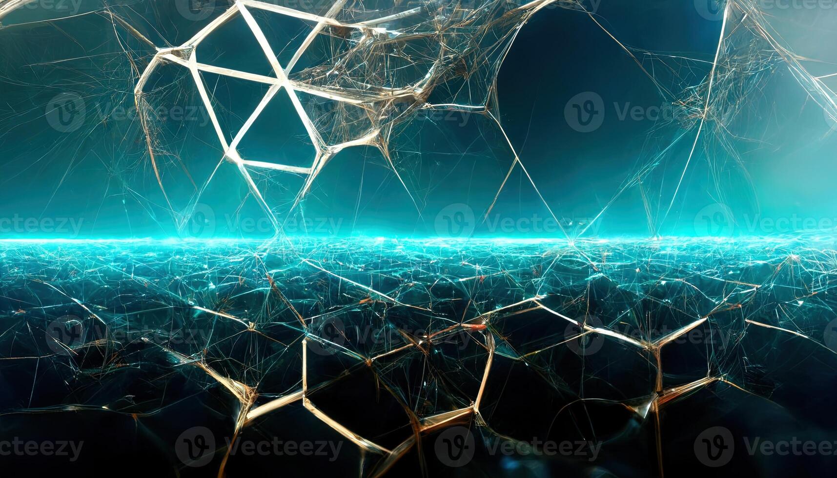 abstract tech background Floating Numbers HUD Background Matrix particles grid virtual reality ...