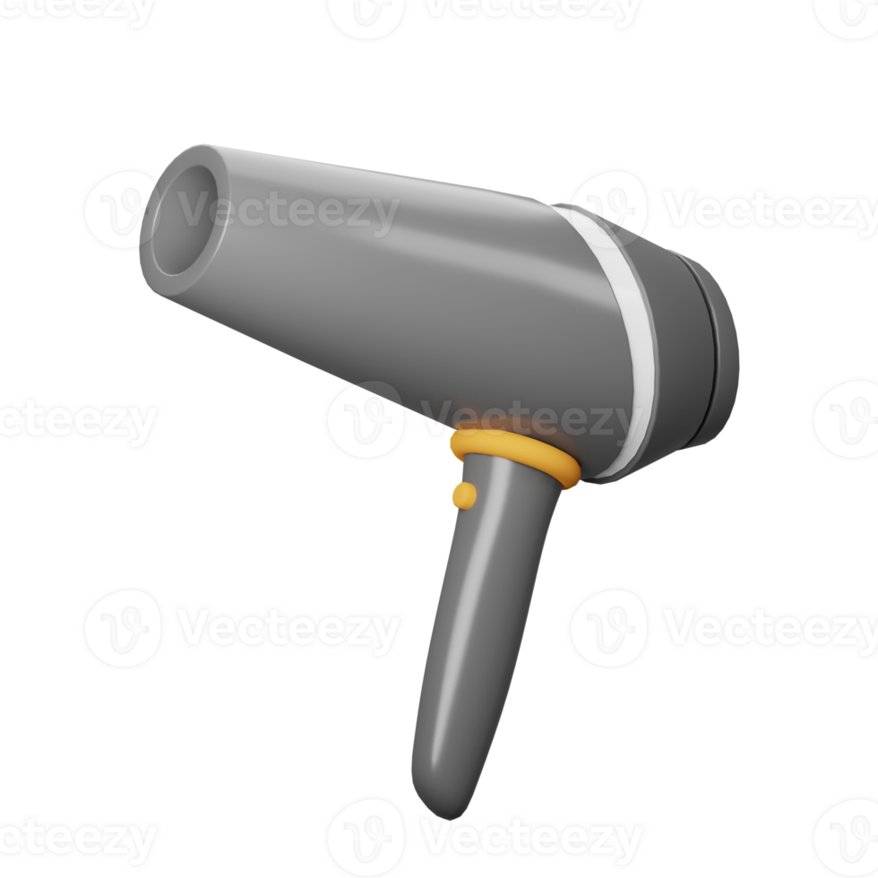 3d Hair Dryer Icon 23493558 Png
