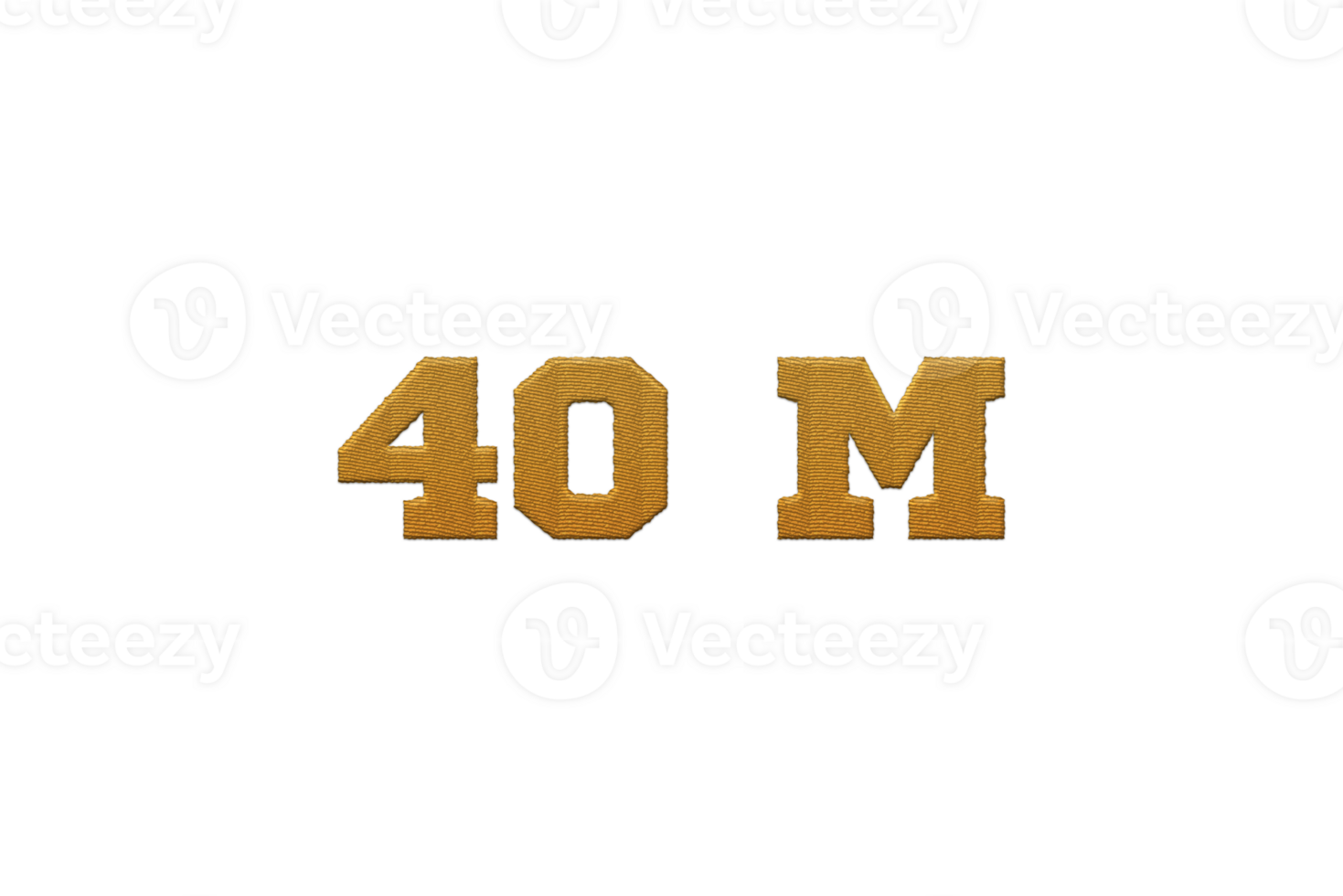 40 Million Subscribers Celebration Greeting Number With Embroidery 40-million-subscribers-celebration-greeting-number-with-embroidery