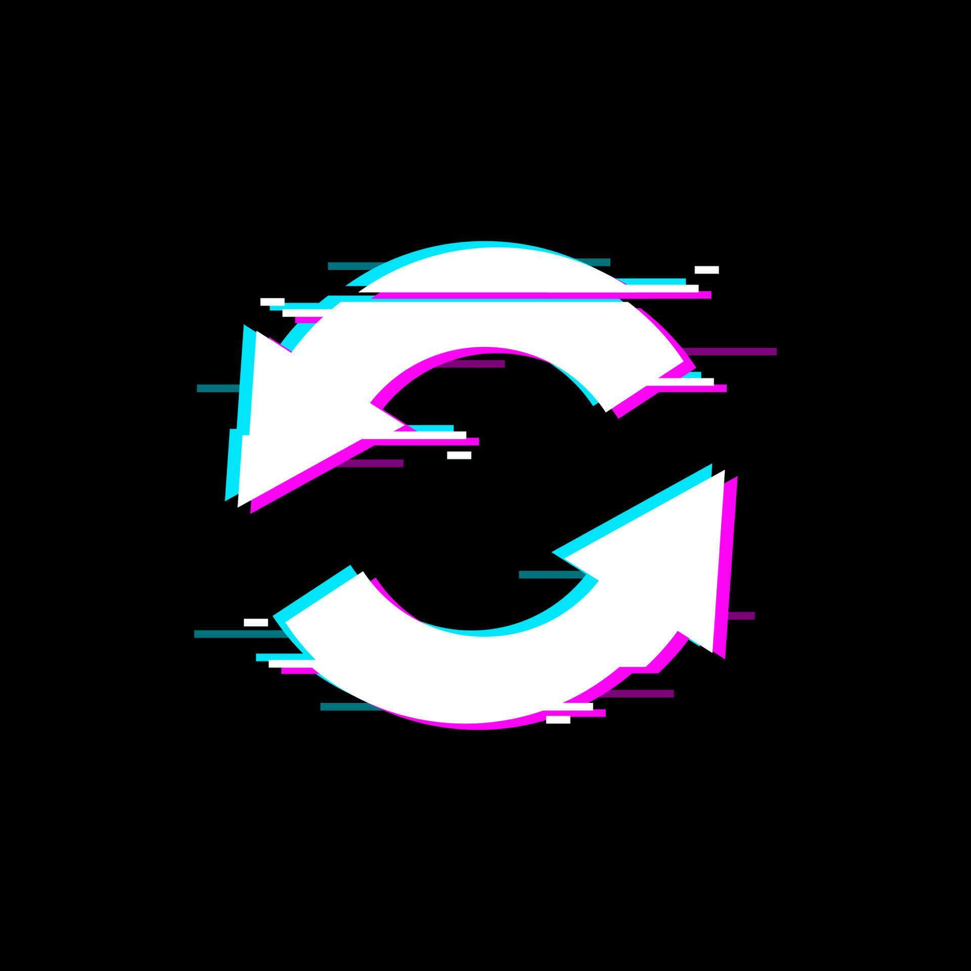 Reload or refresh button rotating circled arrow 23502883 Vector Art at ...