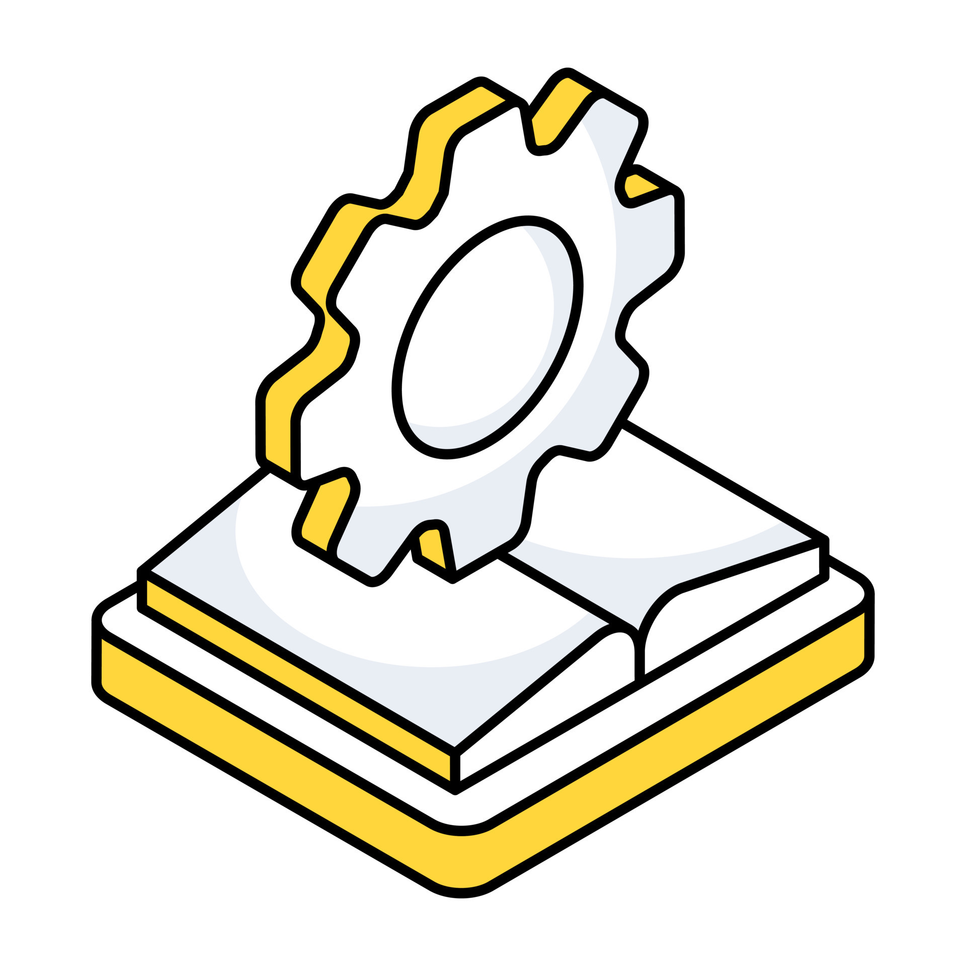 Conceptual Flat Design Icon Of Miscellaneous 23505988 Vector Art At Vecteezy