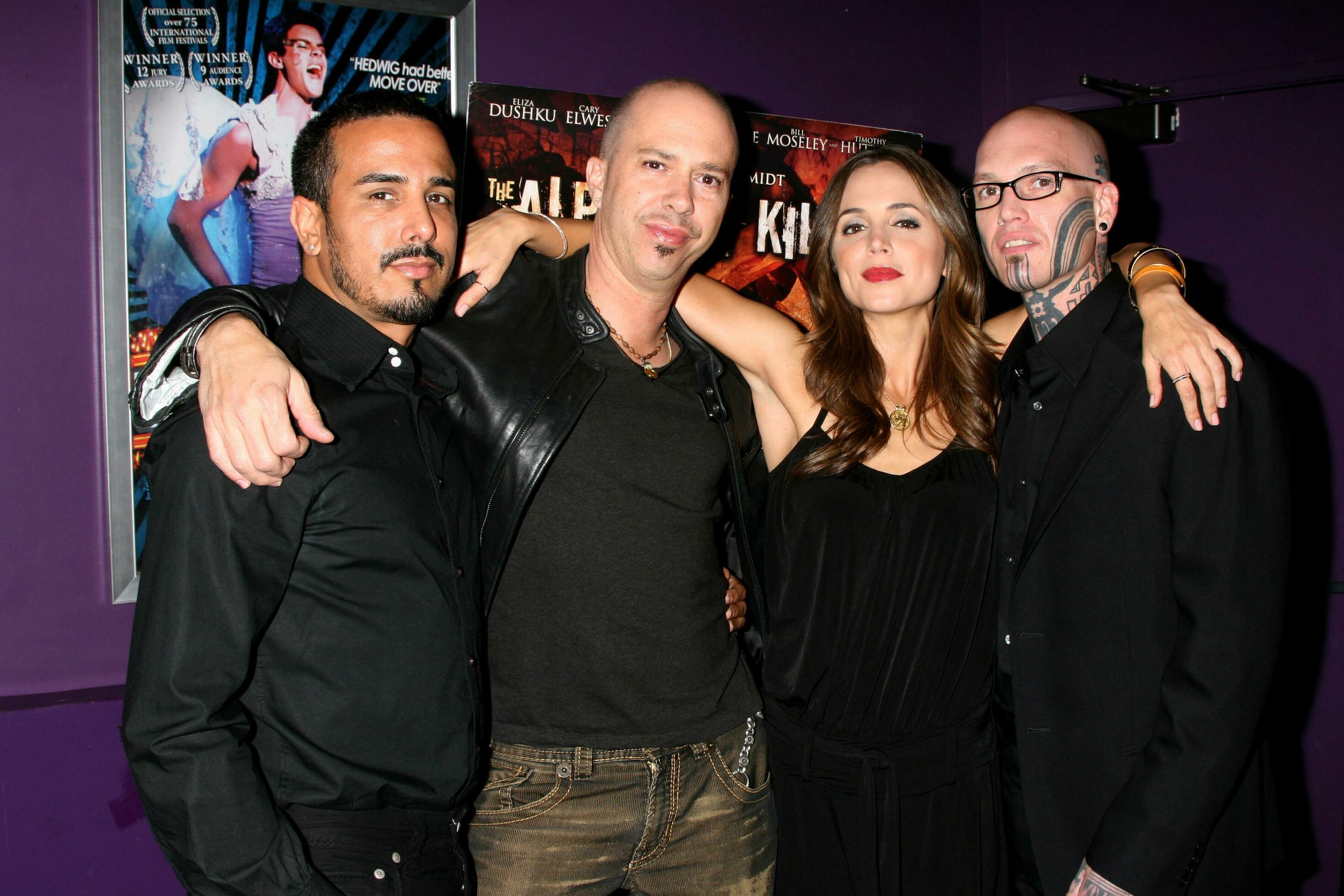 Eliza Dushku Friends Arriving At The Alphabet Killer Screening At The Laemmles Monica 4 Theaters