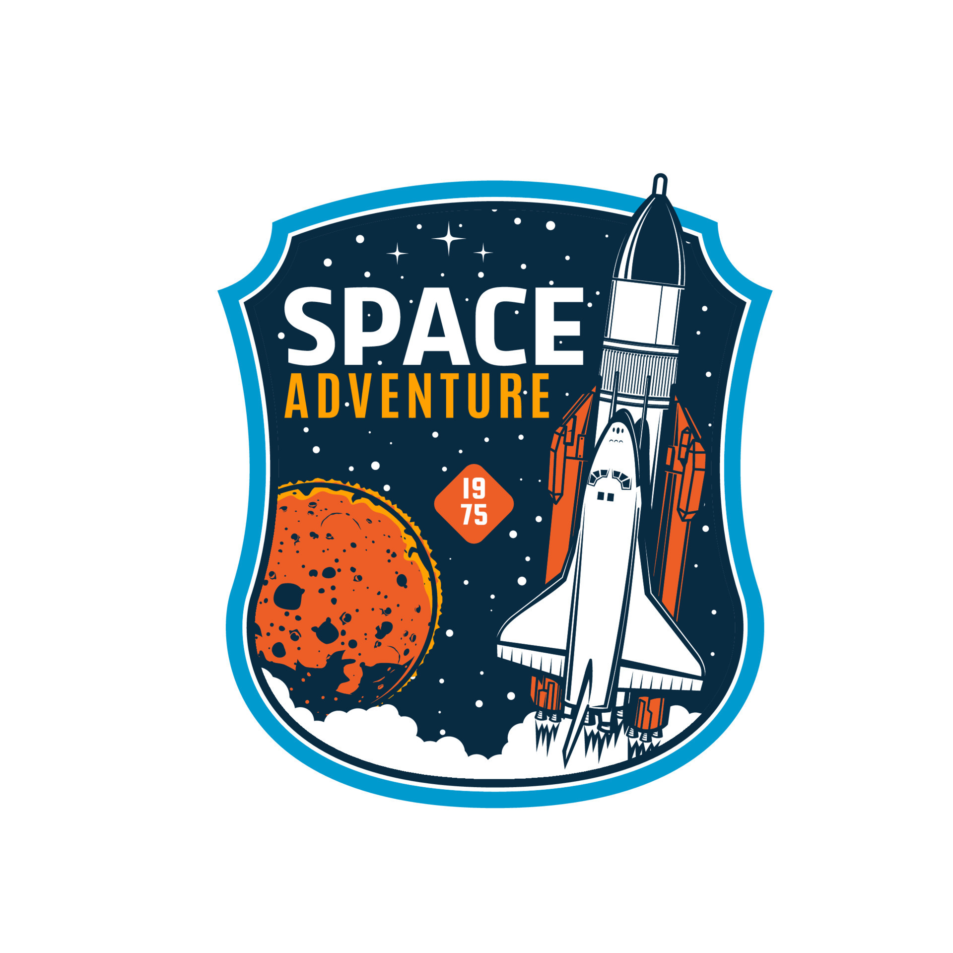 Space shuttle icon, galaxy explore vector emblem 23510134 Vector Art at ... Space shuttle icon, galaxy explore vector emblem 23510134 Vector Art at ...