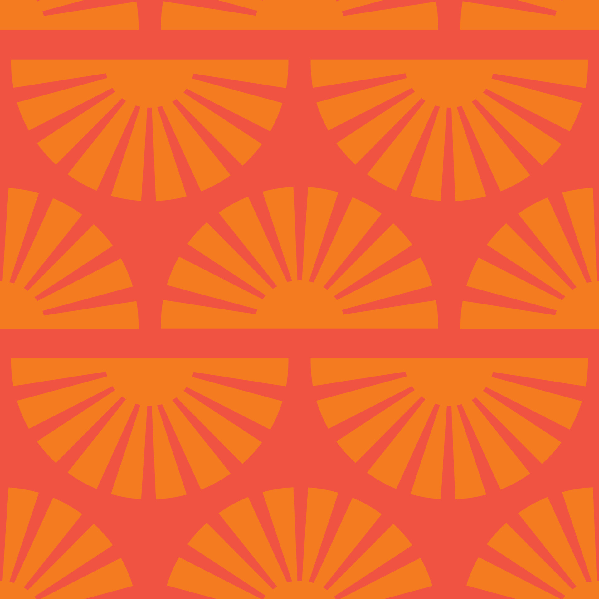 sin costura modelo con resumen formas en naranja, rosado y rojo ...