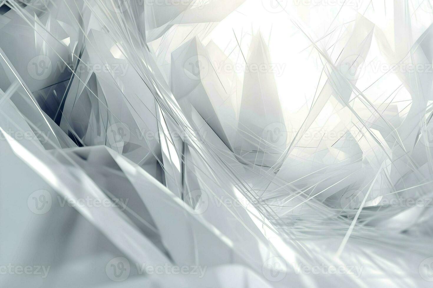 3D Render of white Abstract Ethereal Glass Shards Background 23514044 Stock Photo at Vecteezy