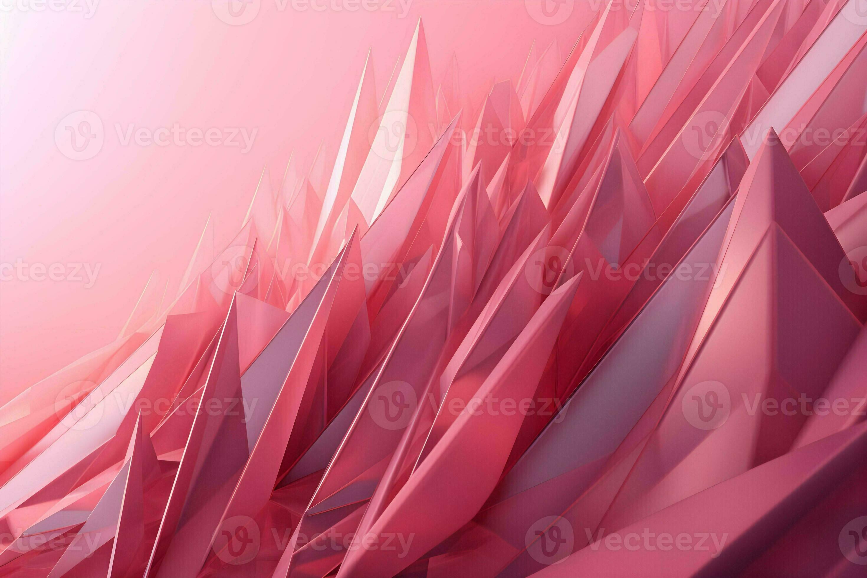 3D Render of pink Abstract Ethereal Glass Shards Background 23514064 Stock Photo at Vecteezy