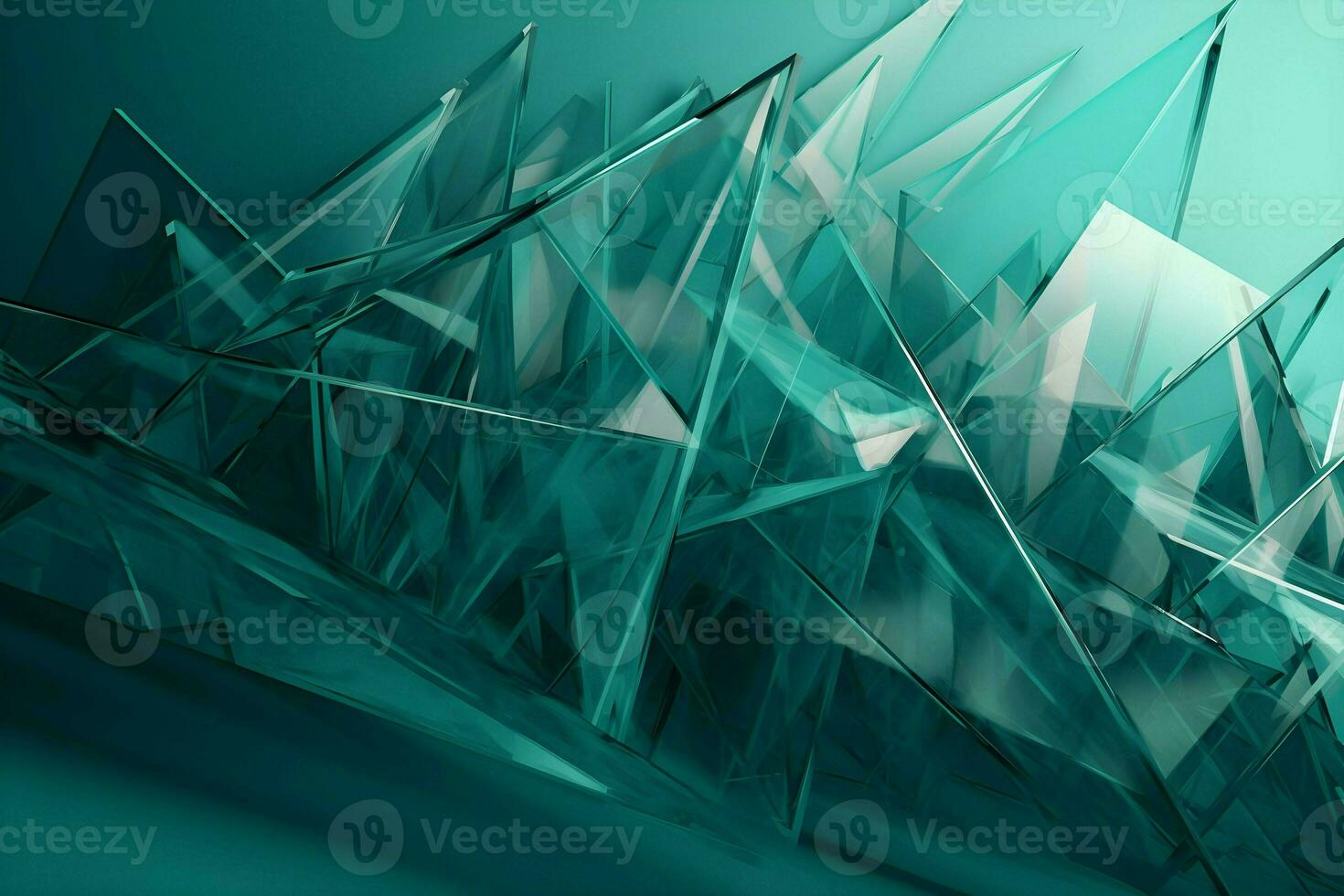 3D Render of teal Abstract Ethereal Glass Shards Background 23514069 Stock Photo at Vecteezy