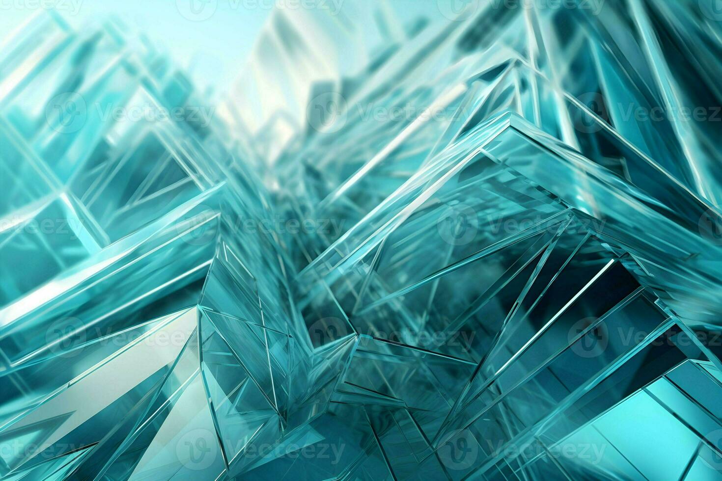 3D Render of blue Abstract Ethereal Glass Shards Background 23514074 Stock Photo at Vecteezy
