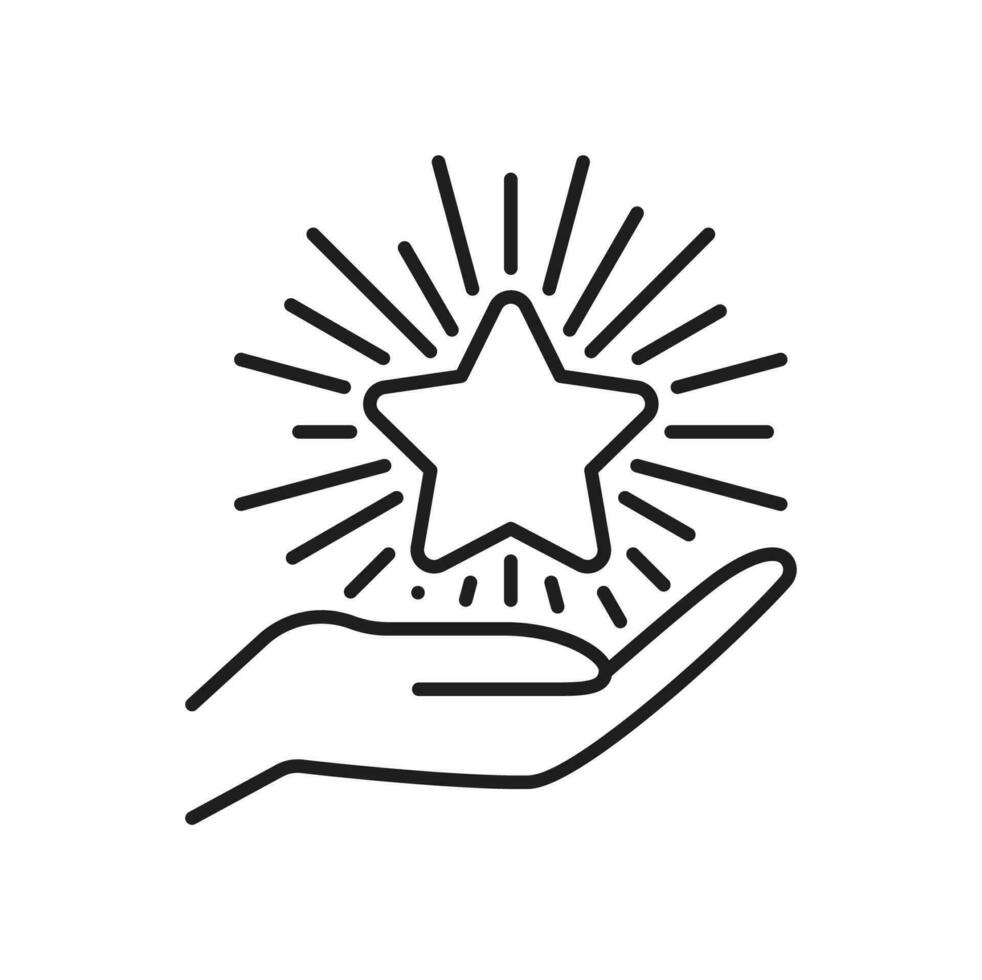 Bonus points, loyalty program star in hand 23518274 Vector Art at Vecteezy Bonus points, loyalty program star in hand 23518274 Vector Art at Vecteezy