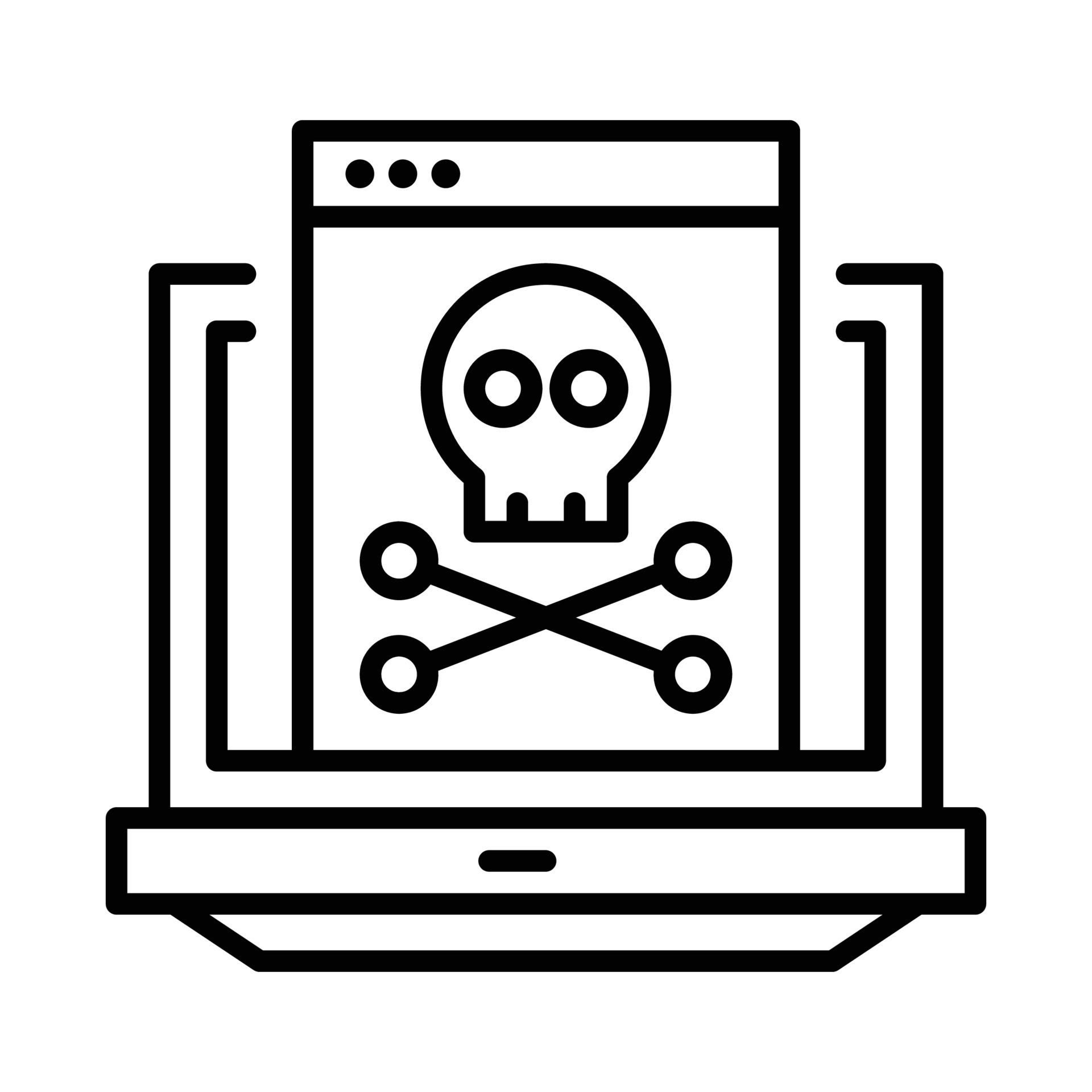 Hacking Vector Outline Icon Eps 10 File 23519588 Vector Art At Vecteezy