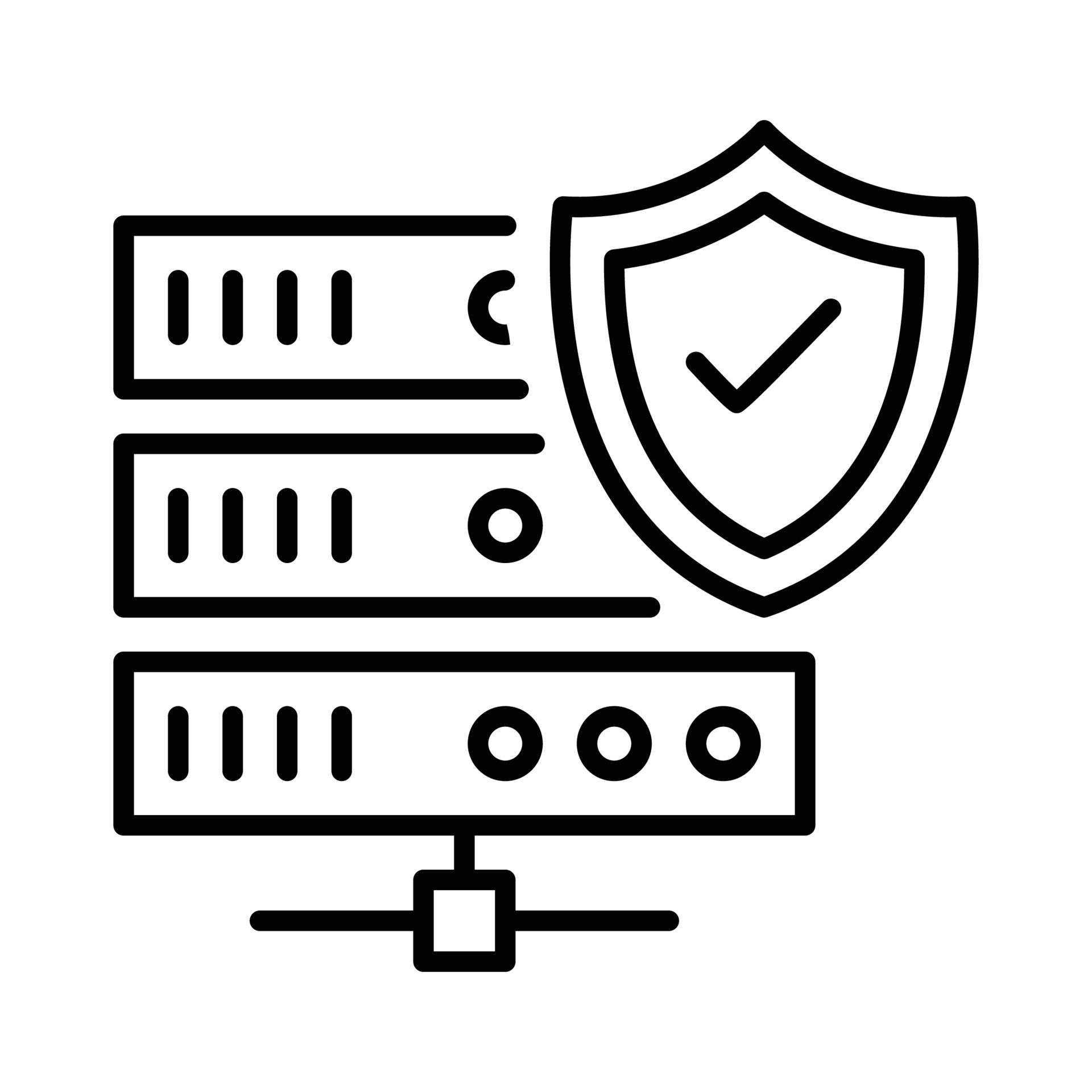 Network Security Vector Outline Icon Eps 10 File 23520385 Vector Art