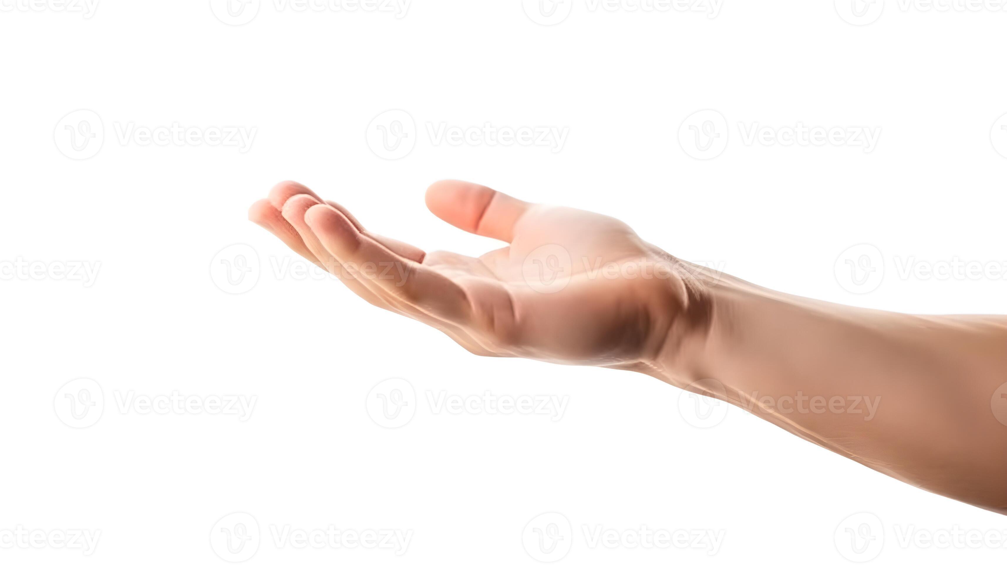 hombre abierto mano palma lado arriba presentación o ofrecimiento producto presentación o ...