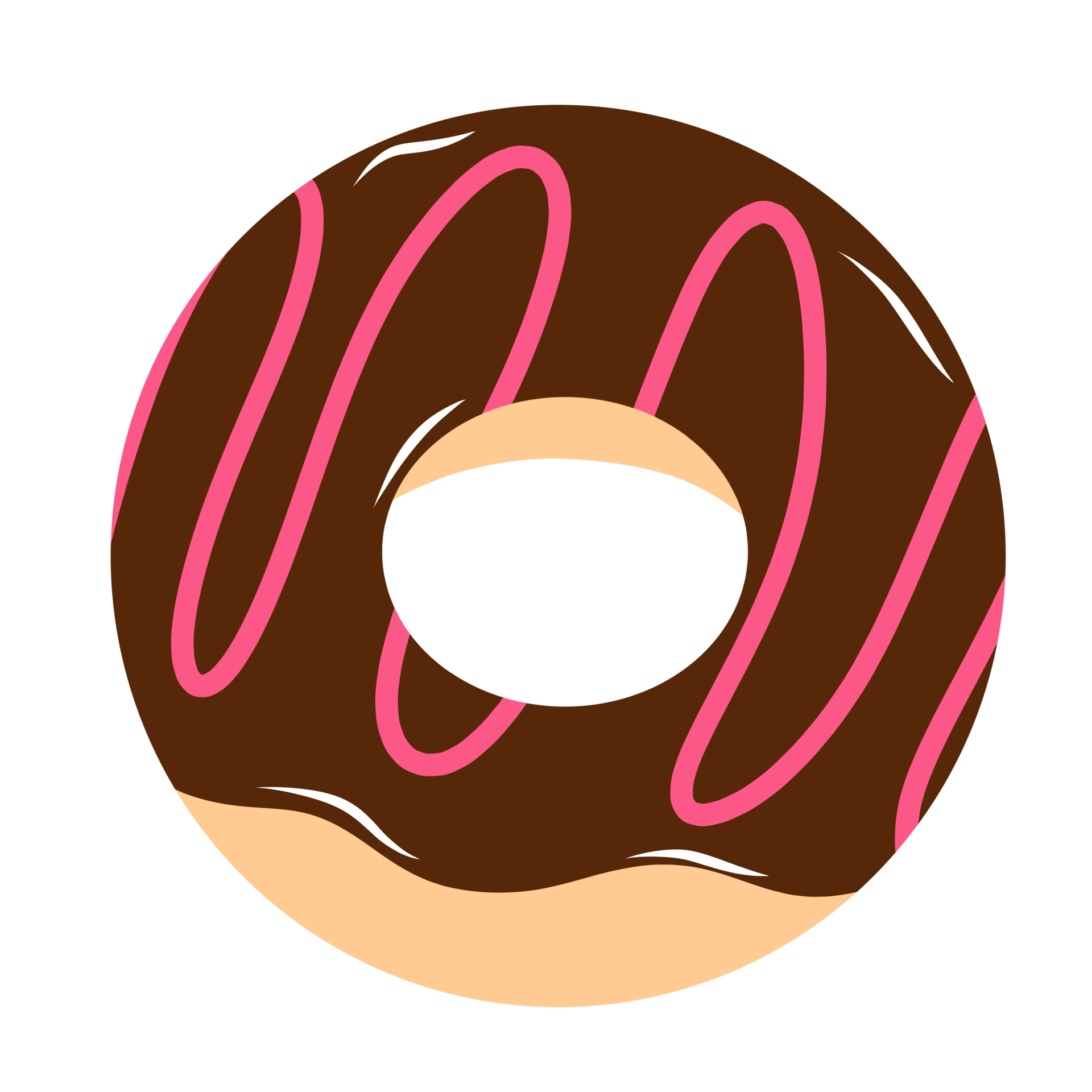 Cute Donut For Dessert 23523390 Png
