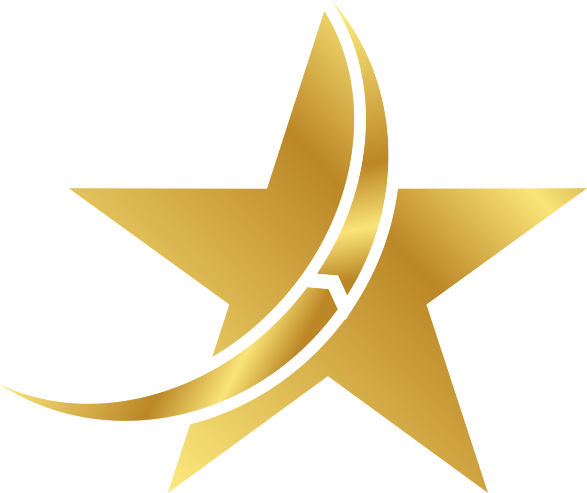 Elegant Star logo design, Luxury Gold Star logo design transparent background 23524625 PNG