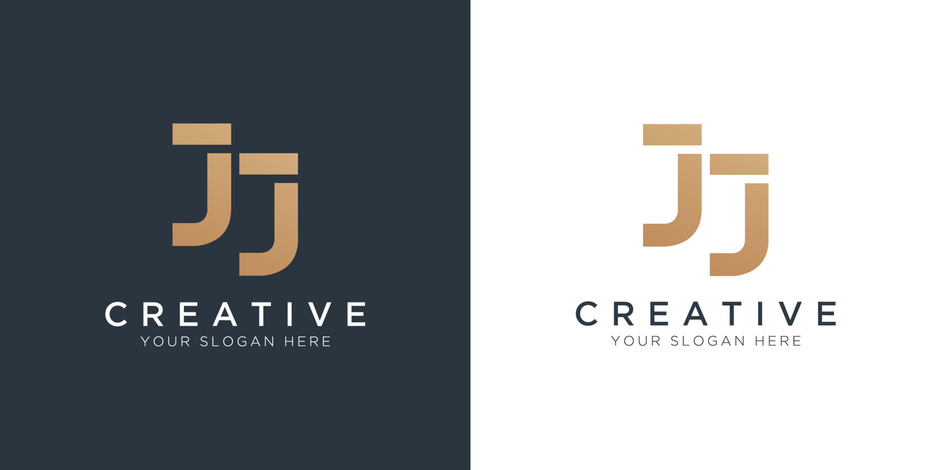 Luxury Letter Jj Logo Template In Gold And White Color. Initial Luxury Jj Letter Logo Design ...