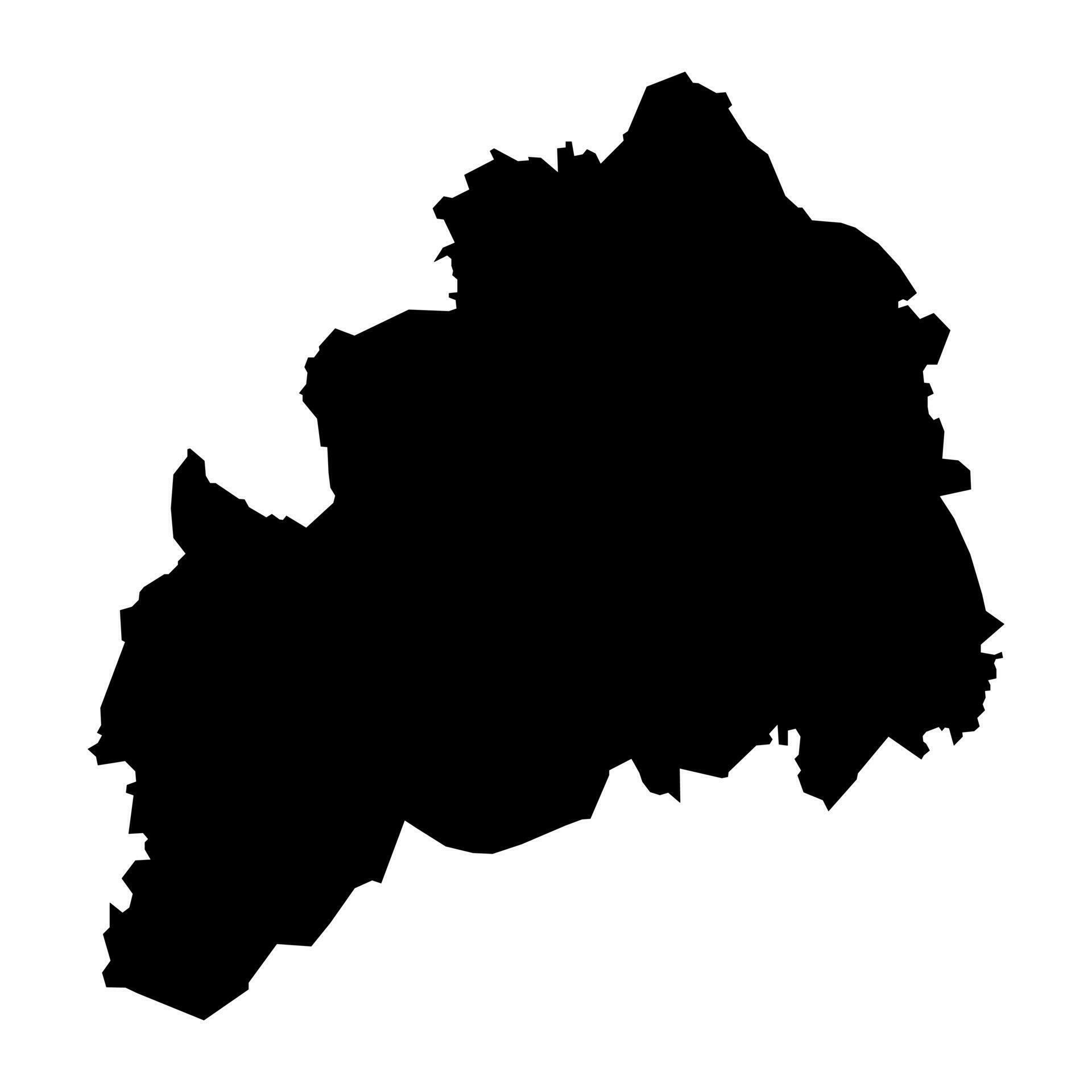 South Ostrobothnia map, region of Finland. Vector illustration ... South Ostrobothnia map, region of Finland. Vector illustration ...