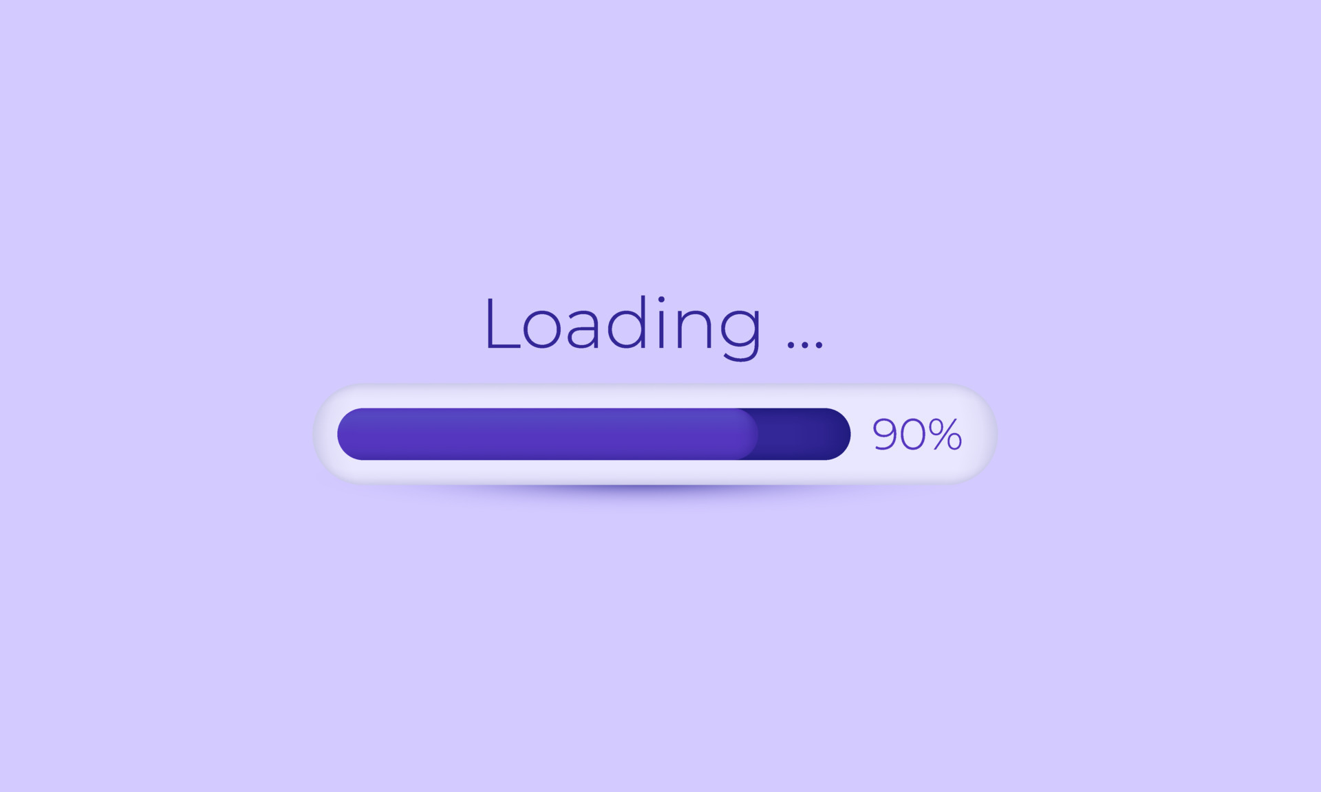 Illustration Creative Modern Icon Loading Symbols Elements Isolated On