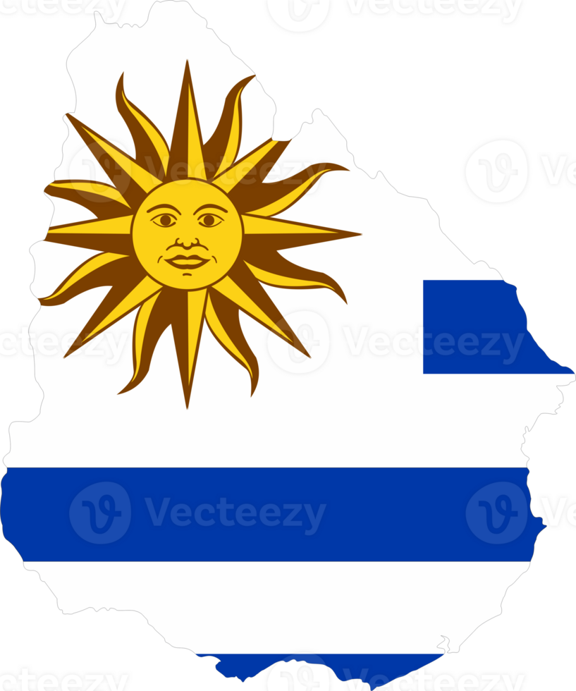 Uruguay Flag Pin Map Location 23529869 Png