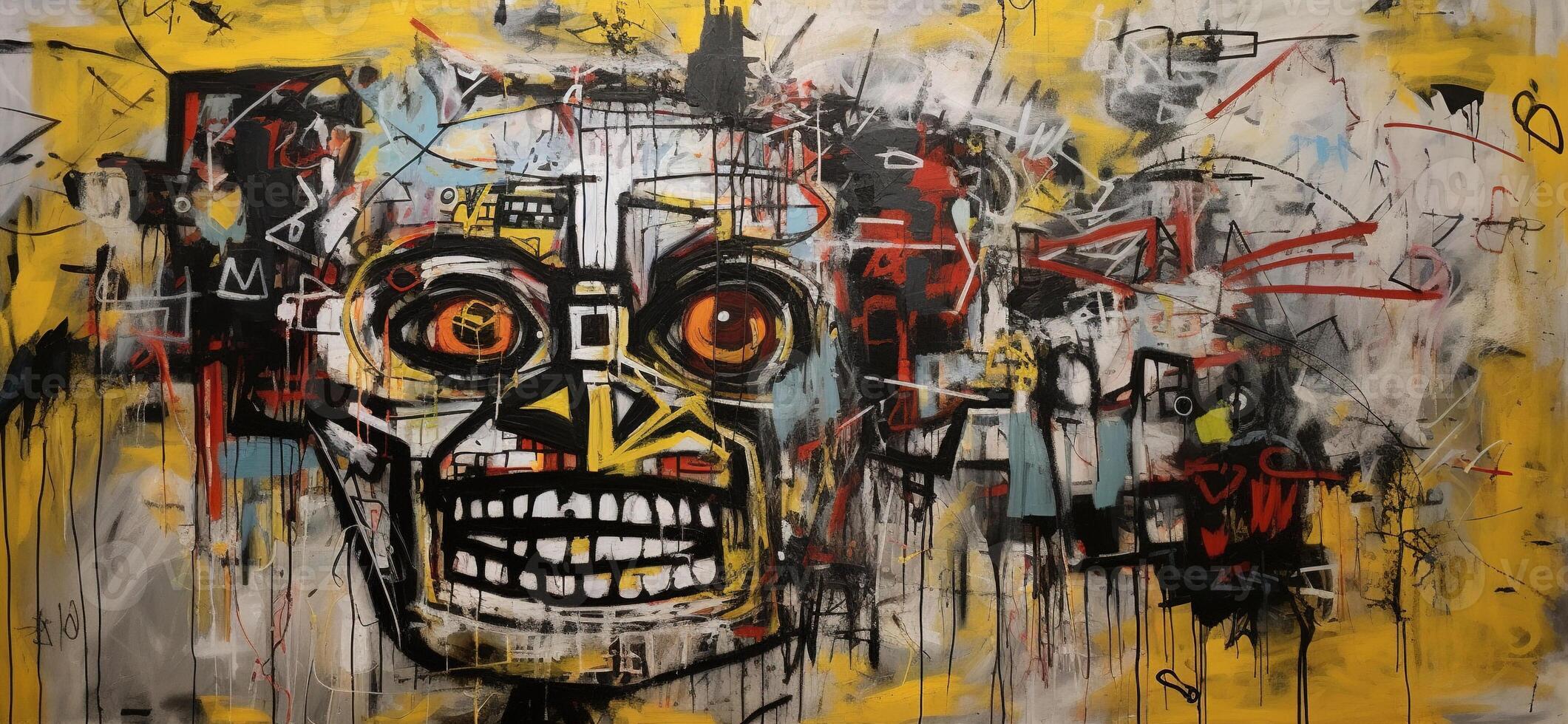 Jean Michel Basquiat Graffiti