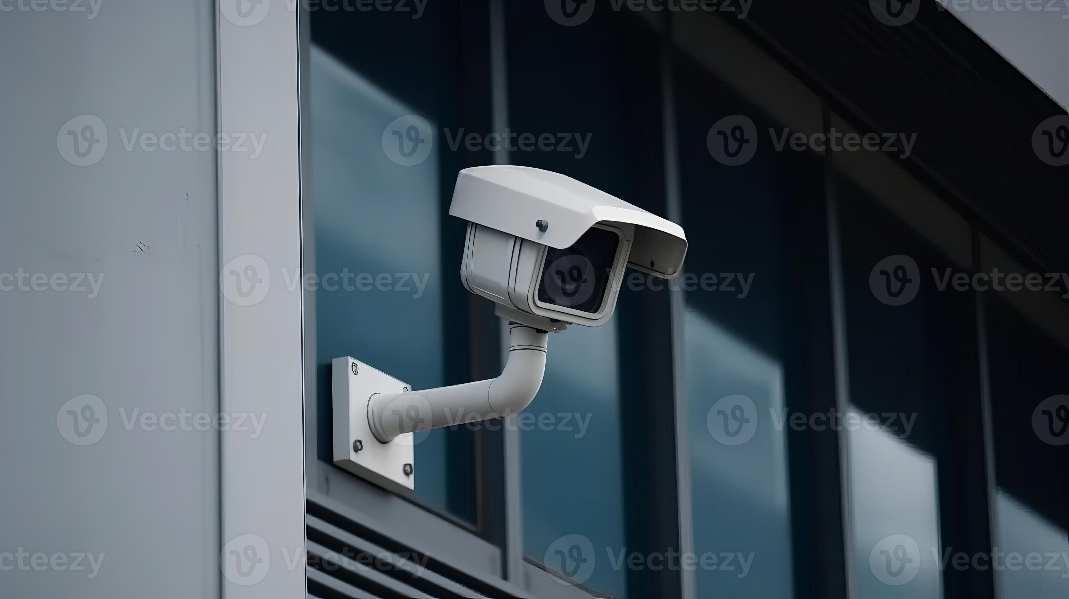 Security camera on advanced building. Able understanding cameras. Creative resource, 23535609 ...