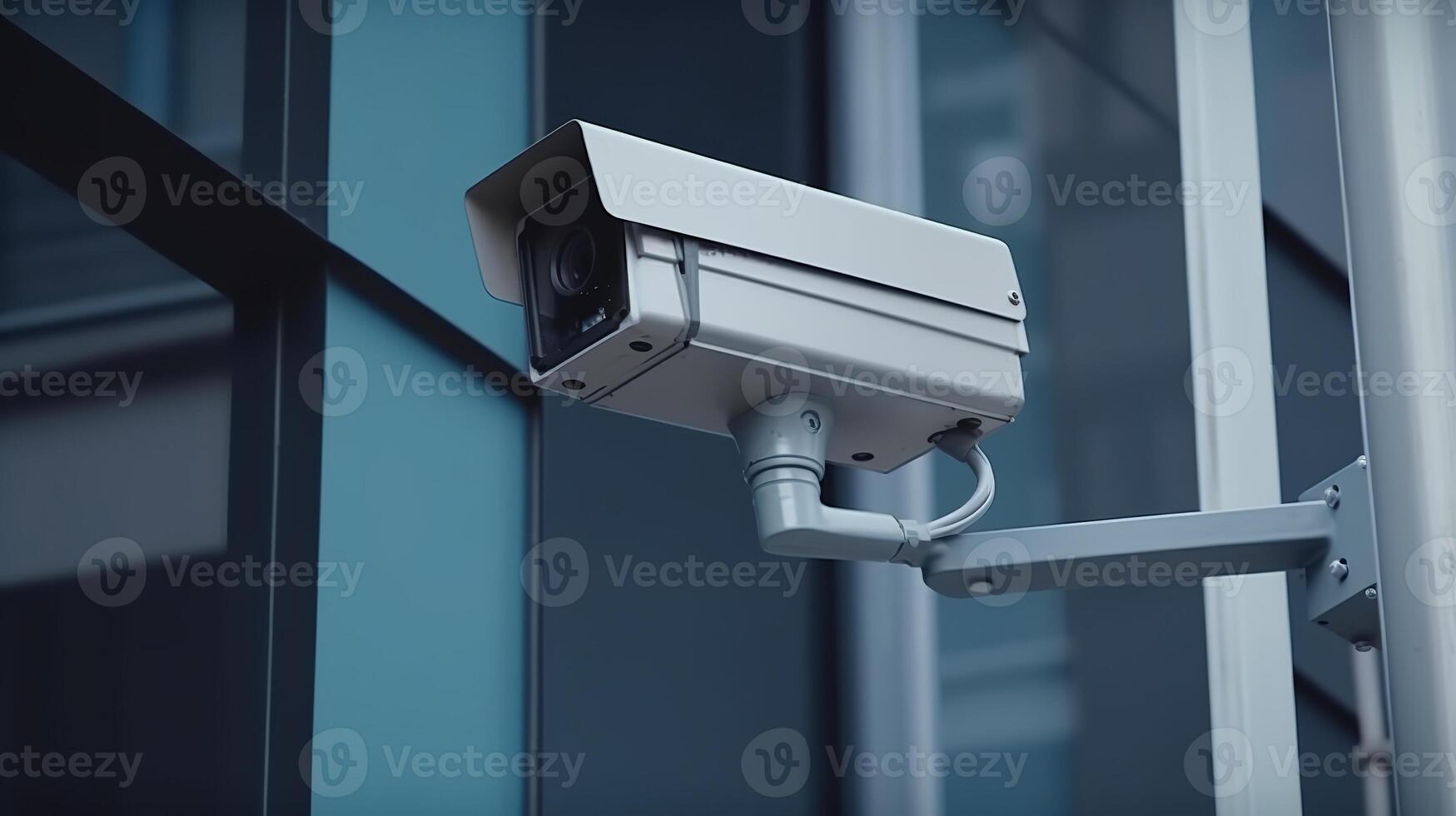 Security camera on advanced building. Able understanding cameras. Creative resource, 23538027 ...