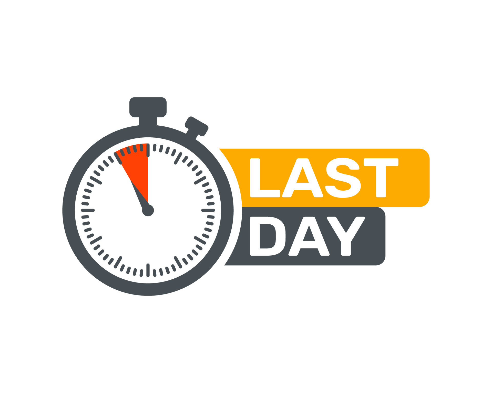 Last day banner with timer 23544058 Vector Art at Vecteezy Last day banner with timer 23544058 Vector Art at Vecteezy