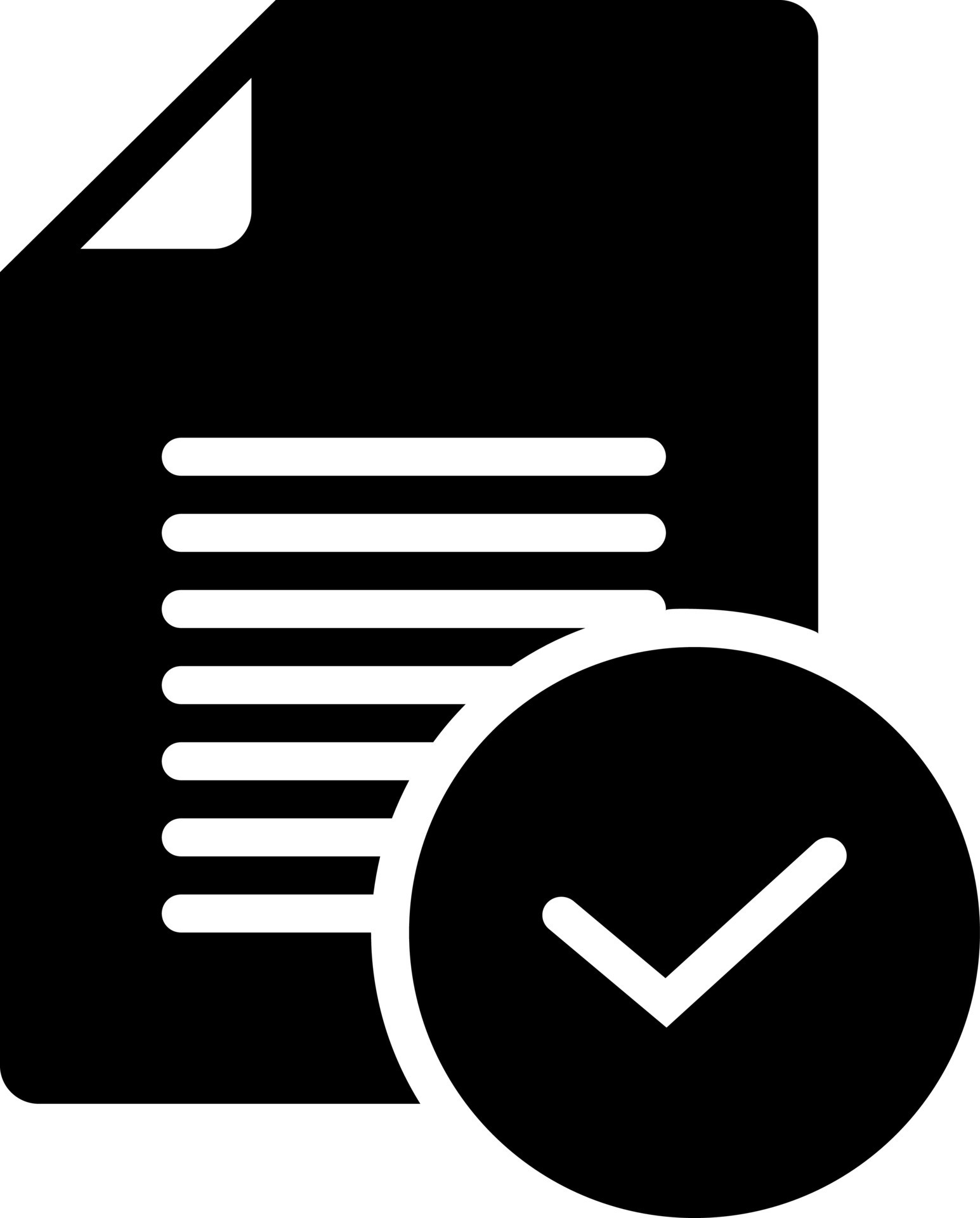 solid icon for task 23544515 Vector Art at Vecteezy