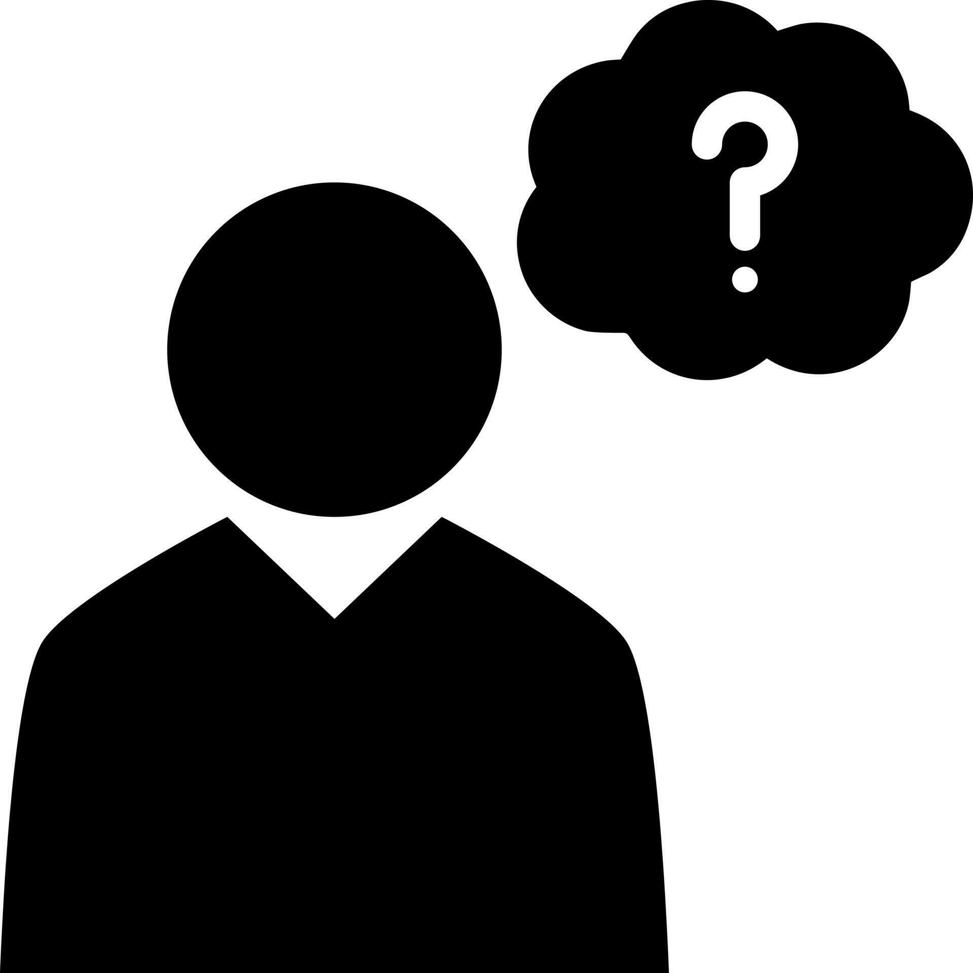 solid icon for guess 23544621 Vector Art at Vecteezy