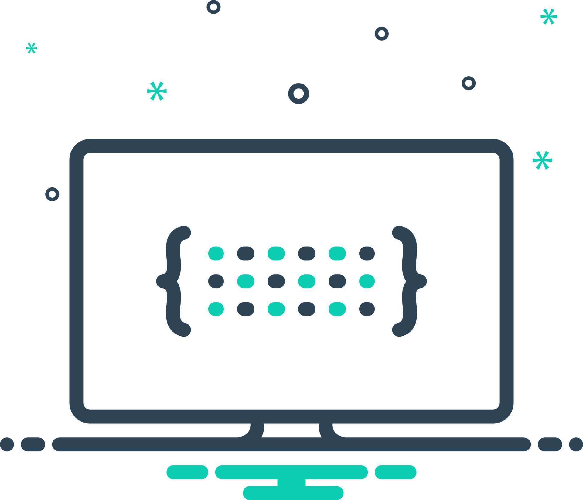 mix icon for coding 23544697 Vector Art at Vecteezy