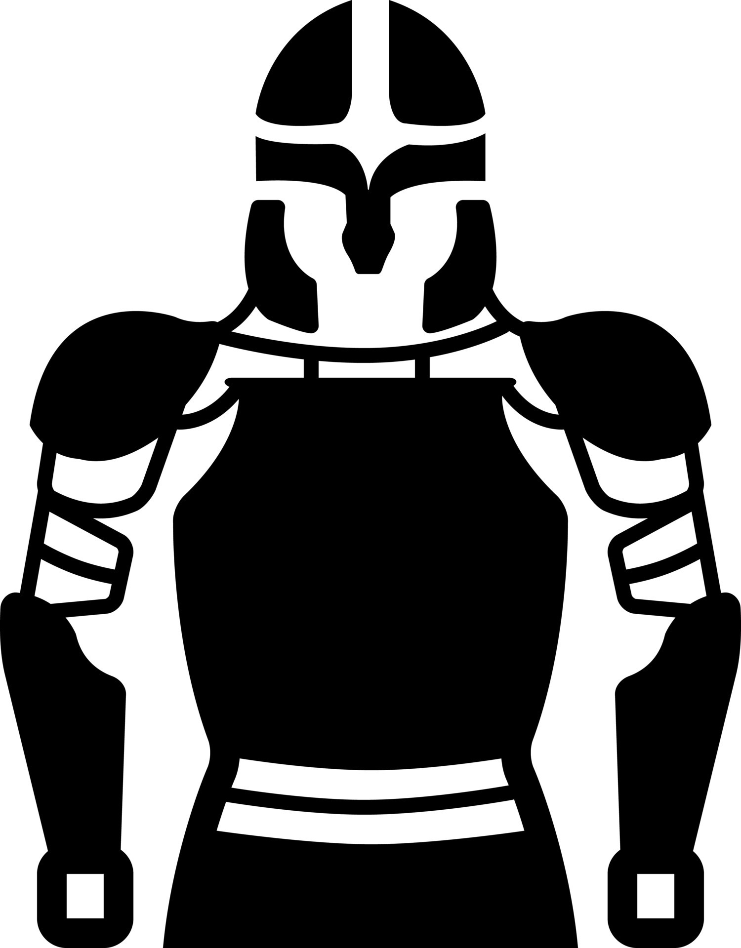 solid icon for armor 23545049 Vector Art at Vecteezy