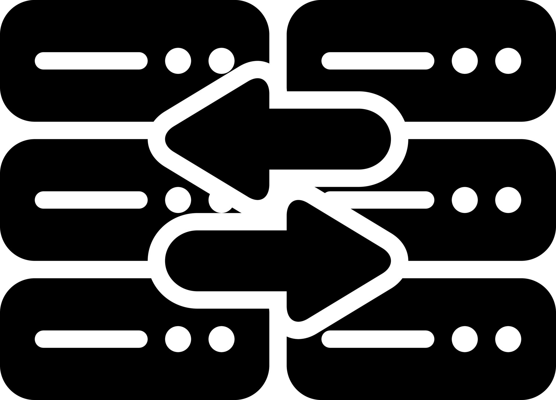 solid icon for replace 23545130 Vector Art at Vecteezy