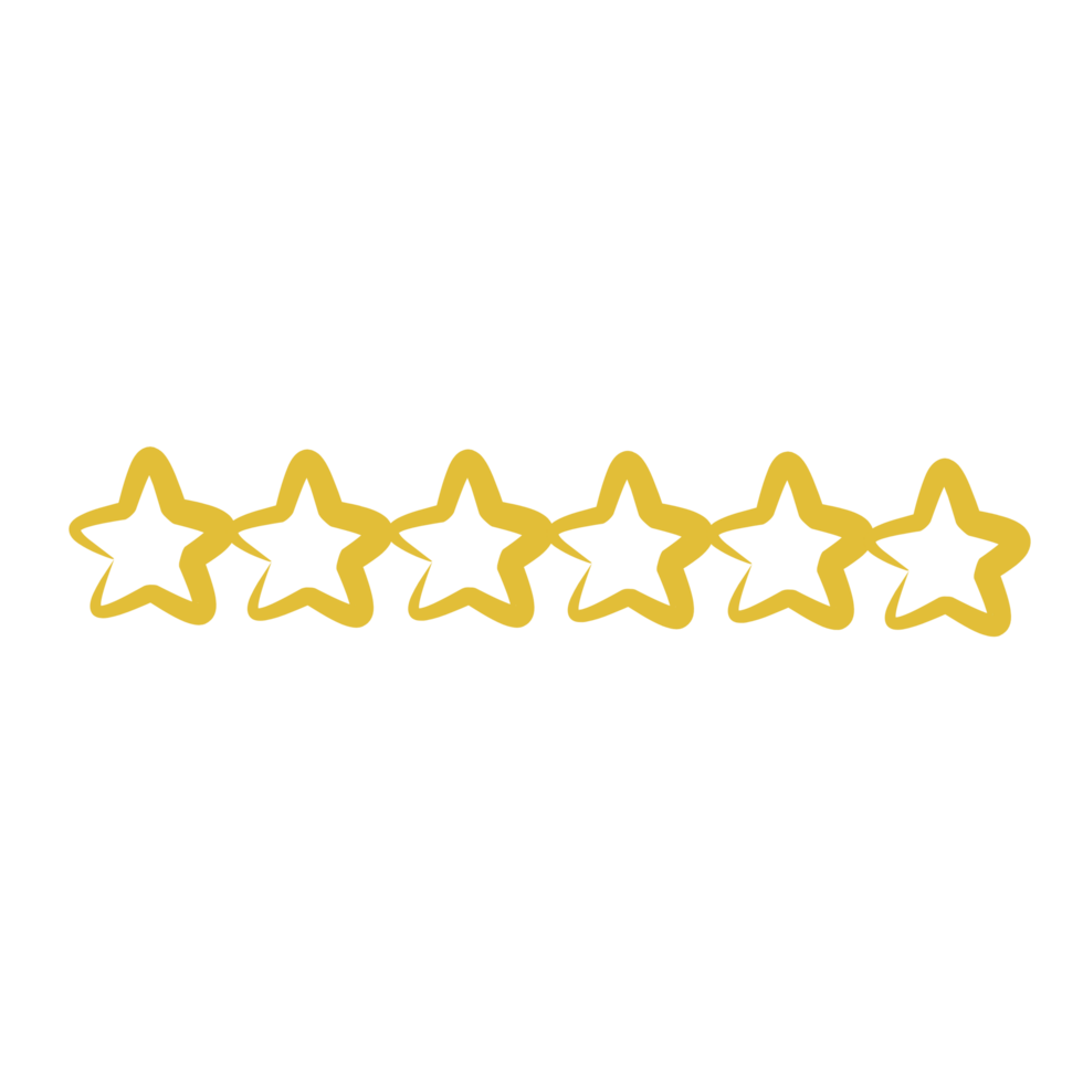 Yellow rating star 23546379 PNG