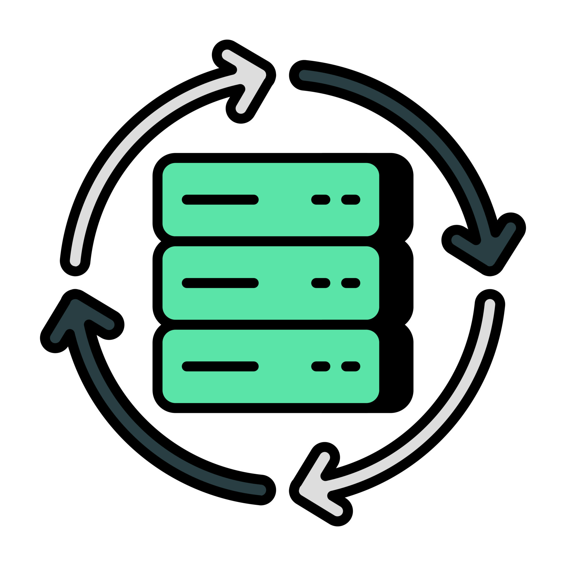 An icon design of server update 23546742 Vector Art at Vecteezy An icon design of server update 23546742 Vector Art at Vecteezy