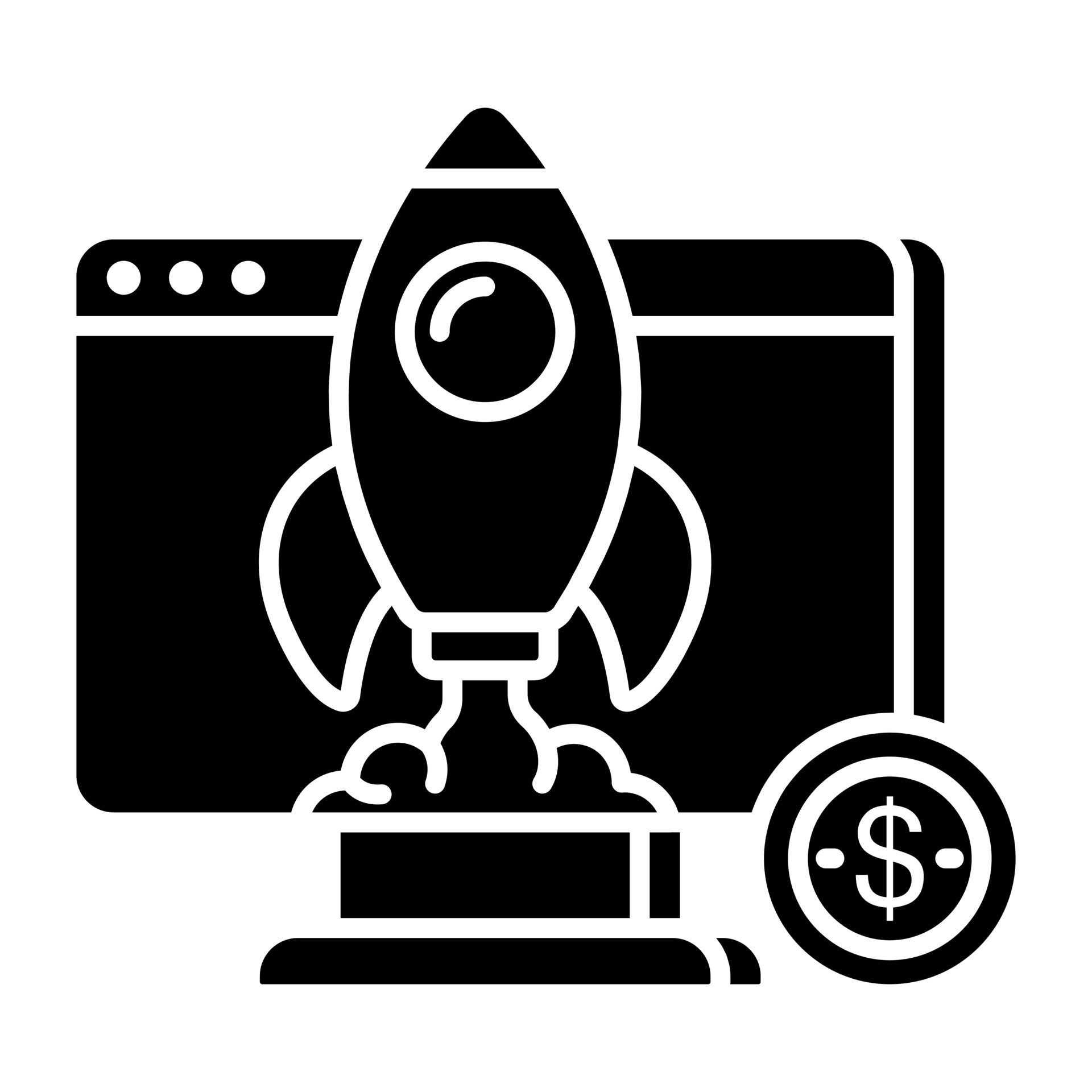 A unique design icon of website launch 23546768 Vector Art at Vecteezy