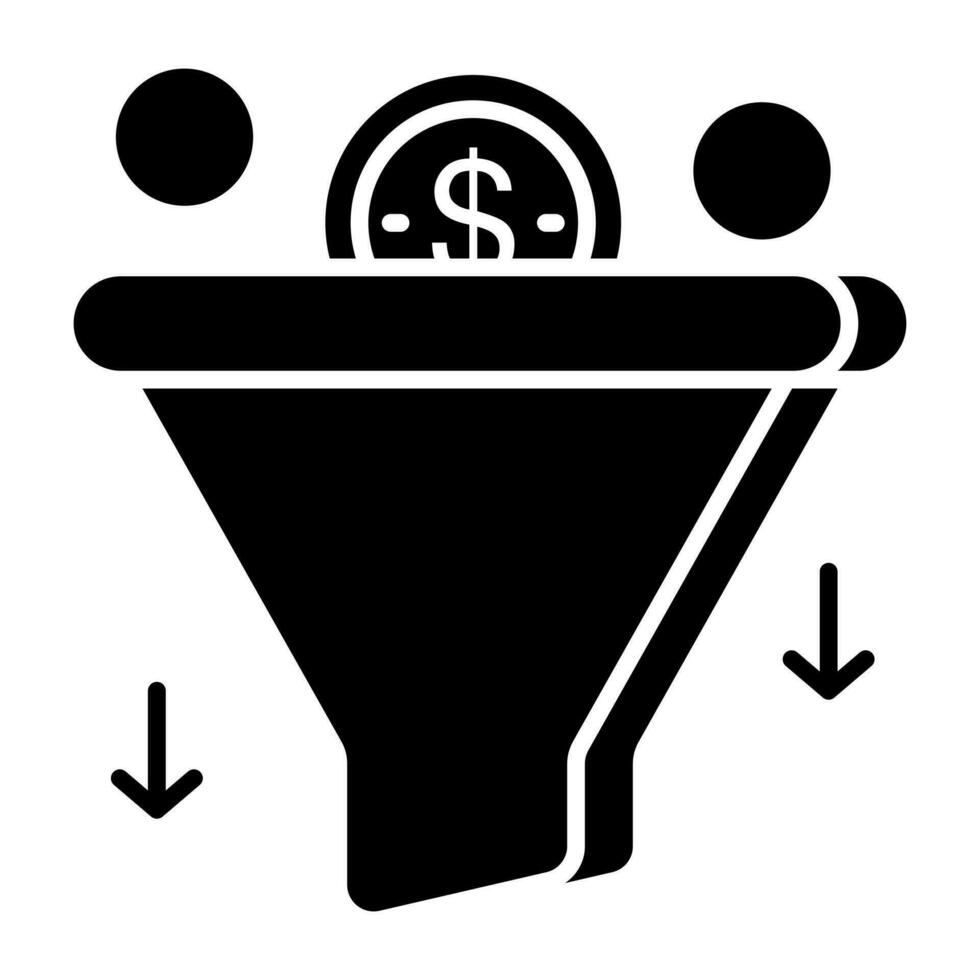 Trendy Vector Design Of Sales Funnel 23546878 Vector Art At Vecteezy