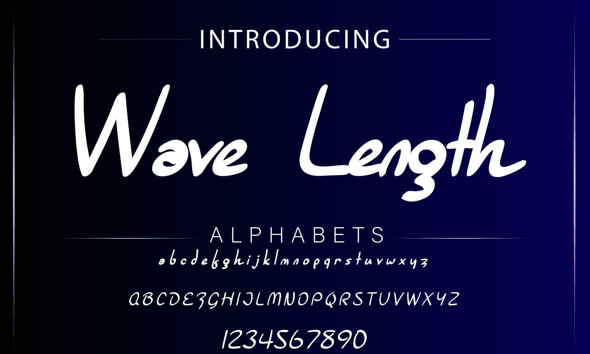 Hand drawn calligraphic vector monoline font. Distress signature letters. Modern script ...