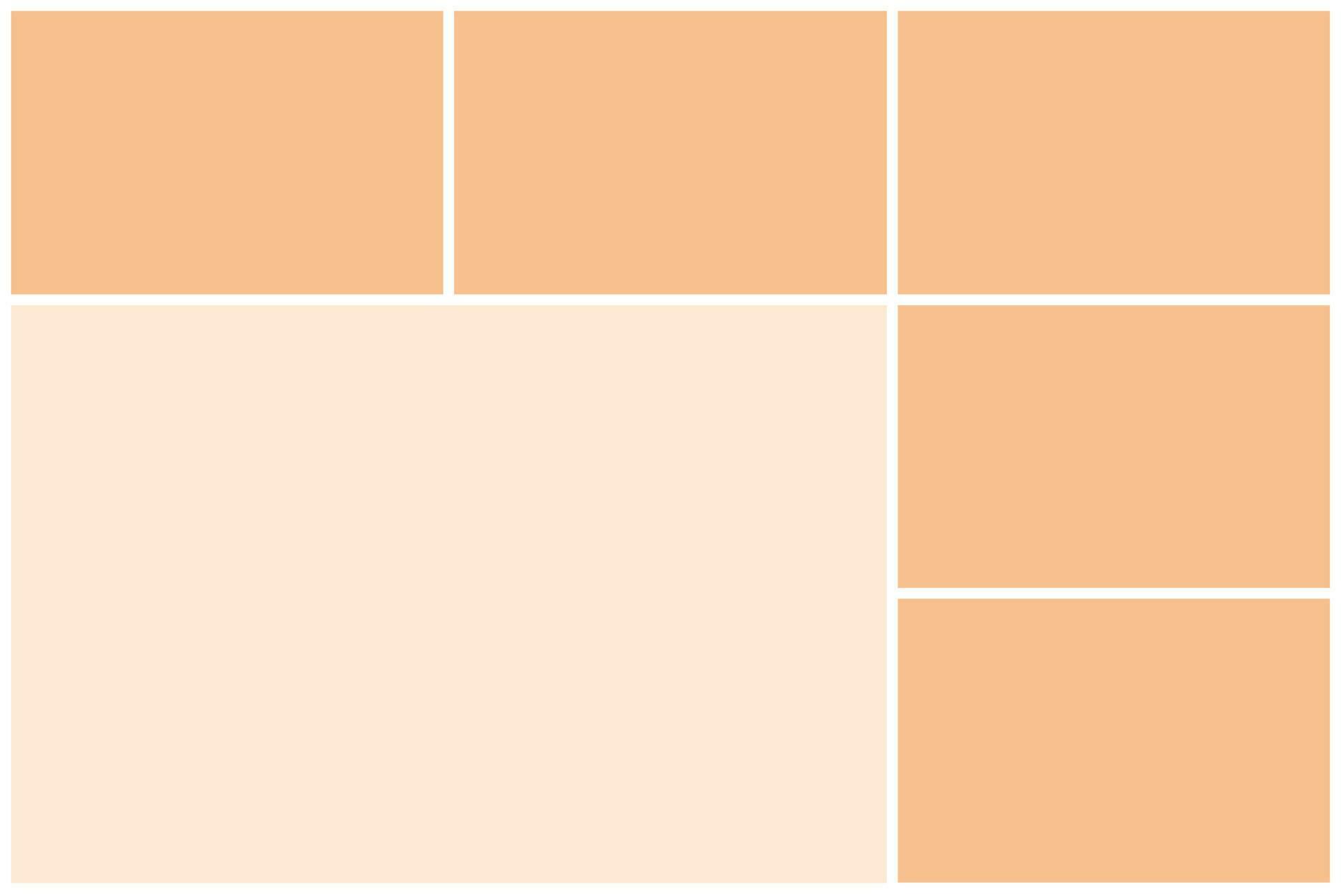 Photo collage pattern. White frames, colored pattern 23548812 Vector ...