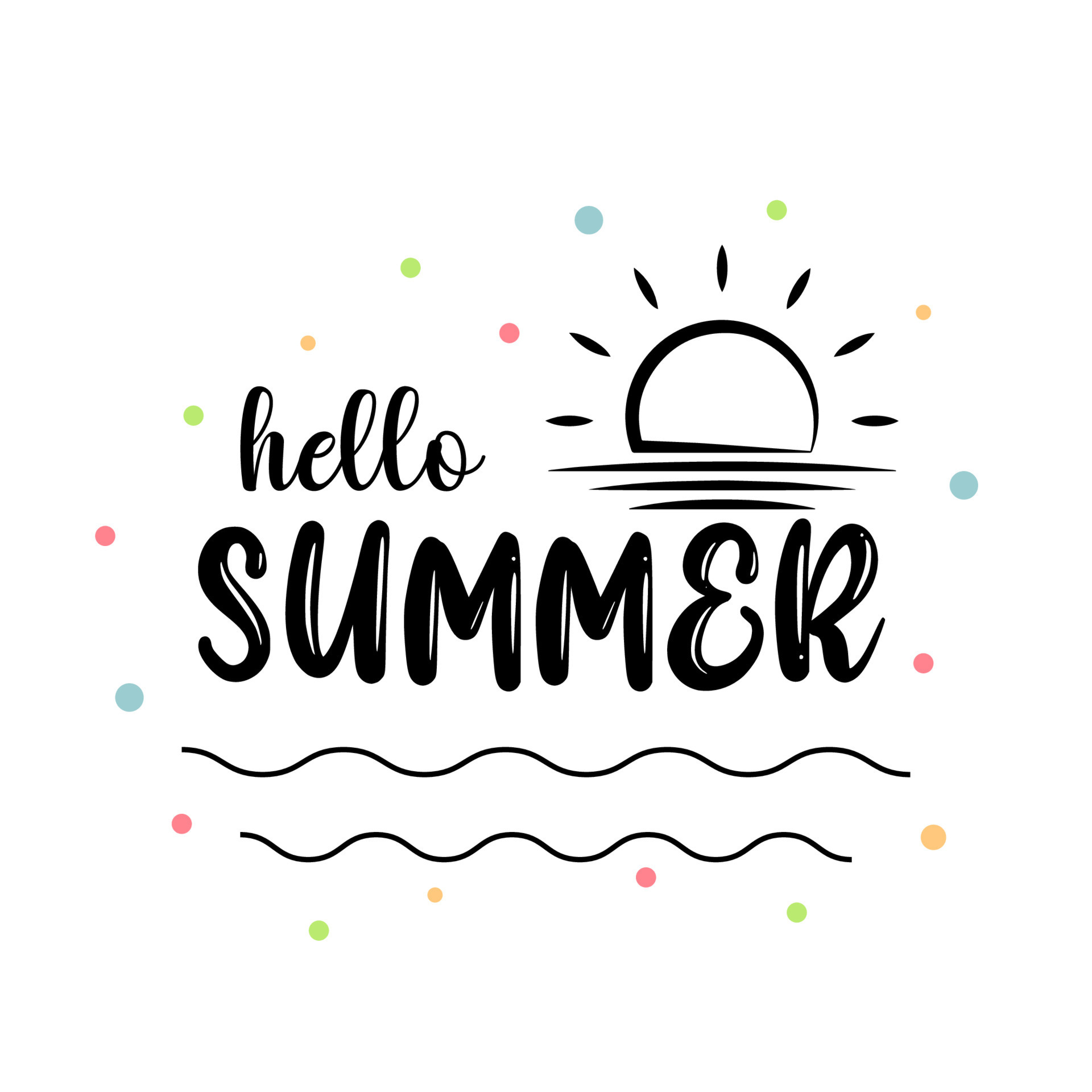 Summer Sayings Vector Art, Icons, and Graphics for Free Download